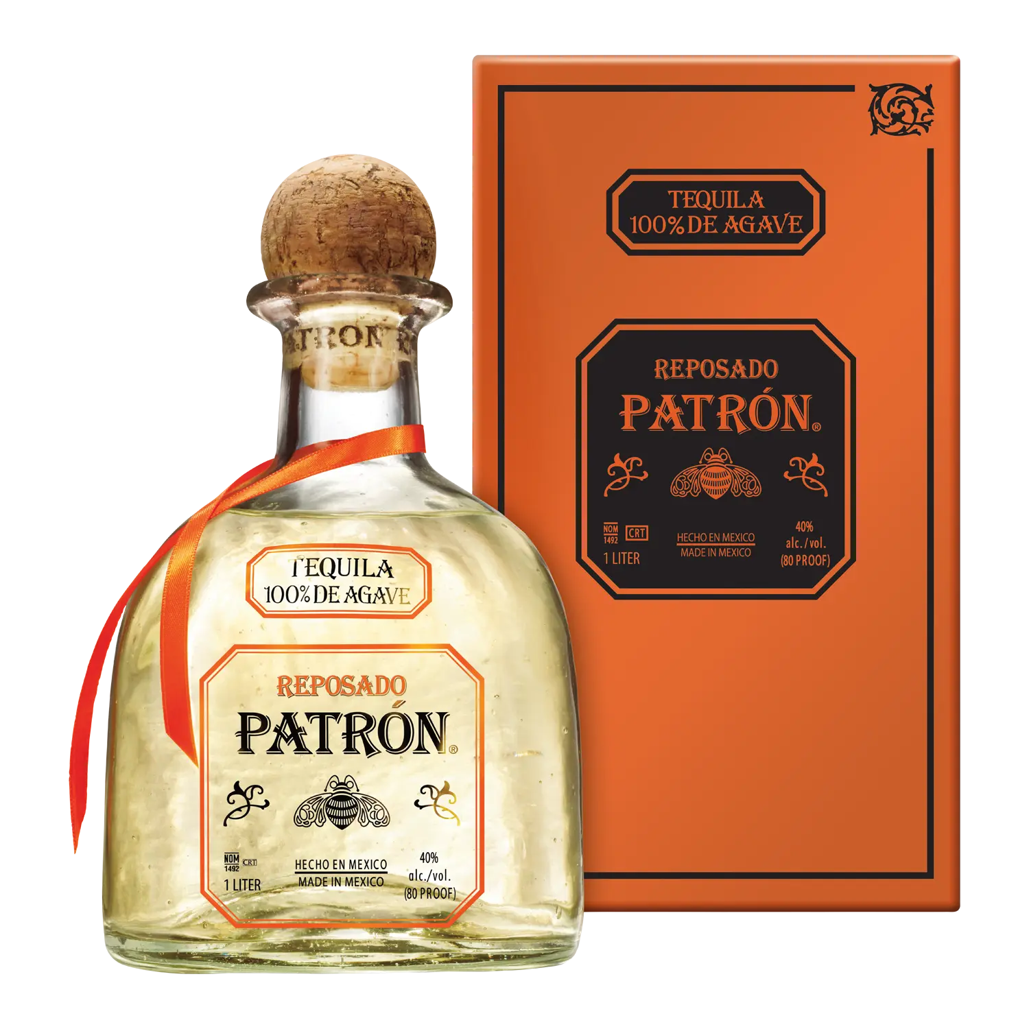 Patrón Tequila Reposado, 1 l, 40,0 % vol., Mexiko - Worldshop