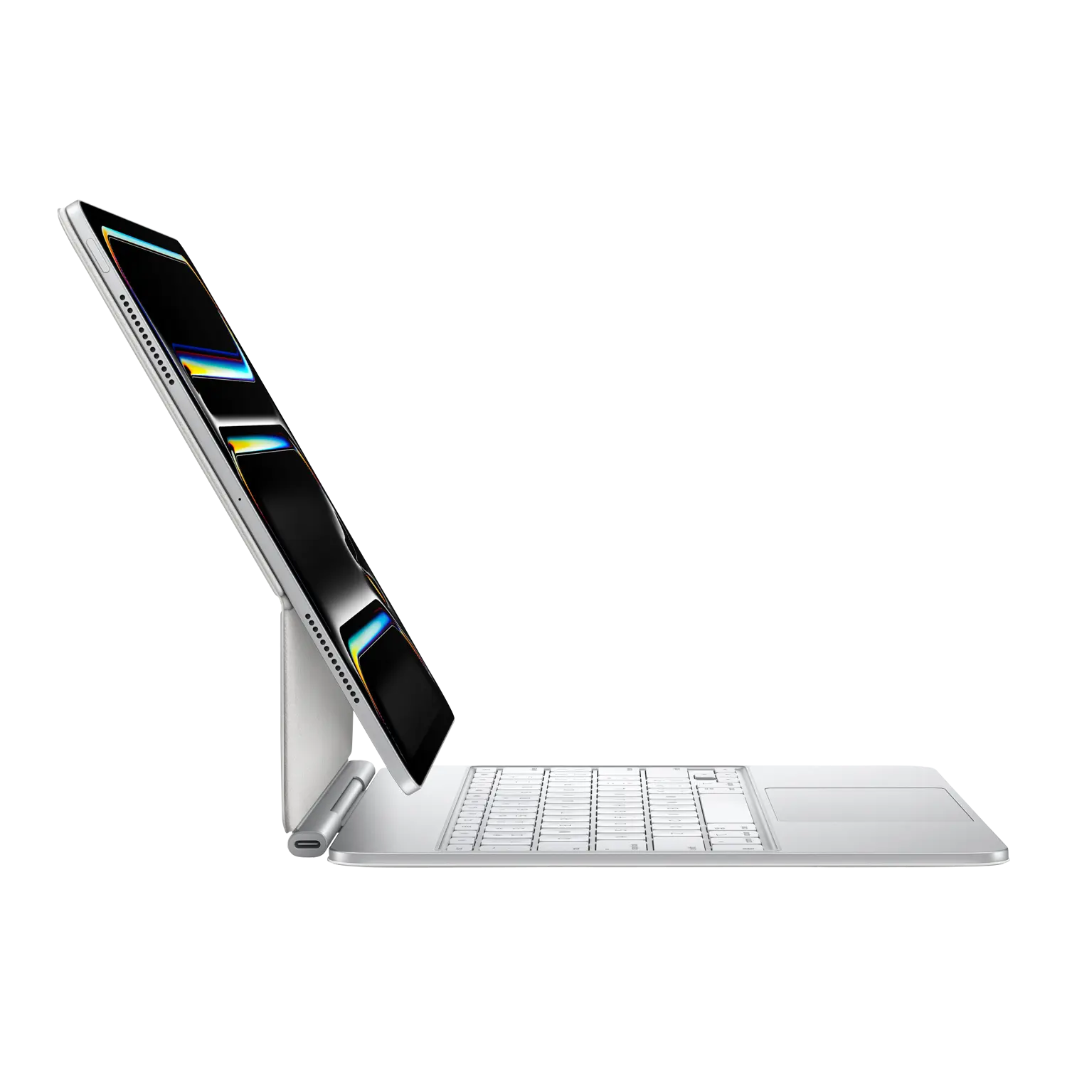 Apple Magic Keyboard für 13″ iPad Pro (M4), Weiß - Worldshop
