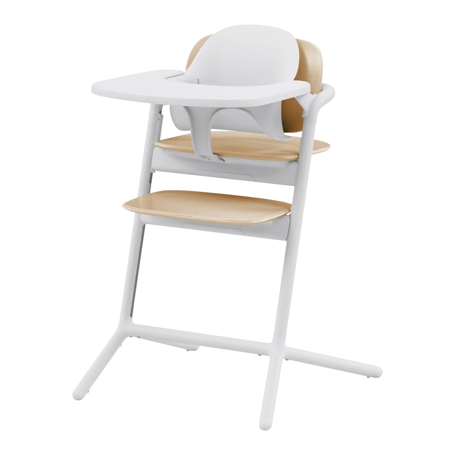 CYBEX LEMO Chair Highchair 4-in-1 Set, Sand White / White - Worldshop