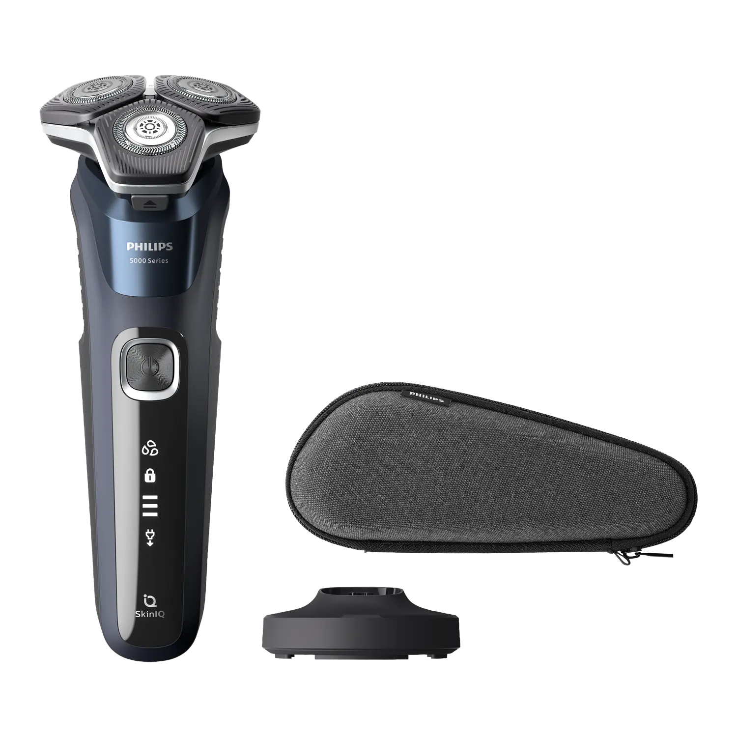 Philips Shaver Series 5000 Electric Wet and Dry Shaver, Blue - Worldshop