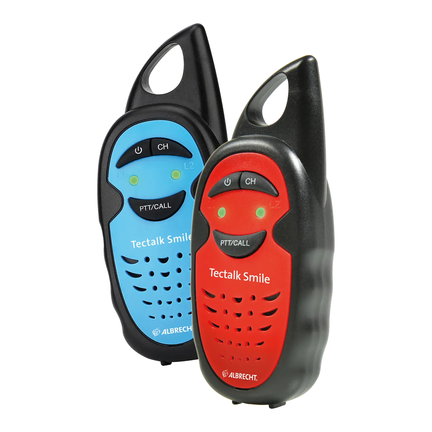 Albrecht Tectalk Smile Walkie-Talkie Kinderfunkgeräte-Set, Blau/Rot ...