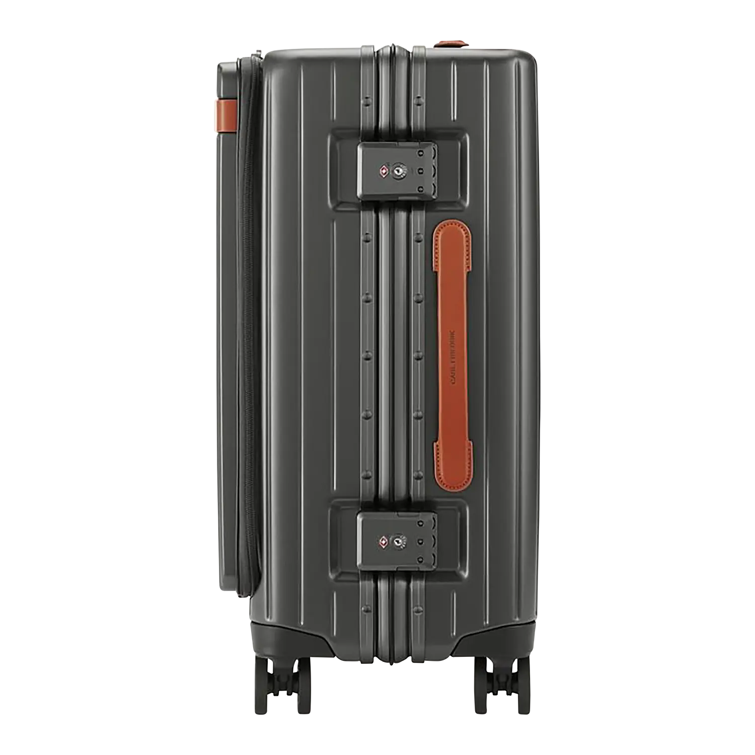 Carl Friedrik The Carry-on X Bordtrolley, Grau/Cognac - Worldshop