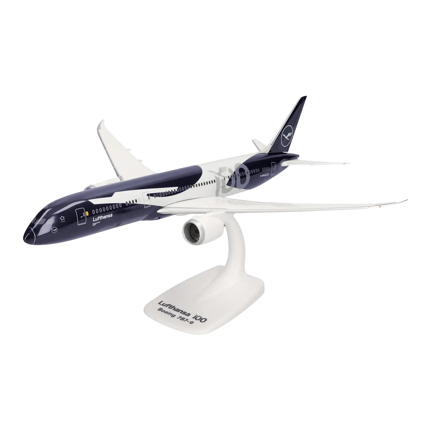 Herpa Lufthansa Boeing 787-9 "100 Jahre Lufthansa" SnapFit Model ...