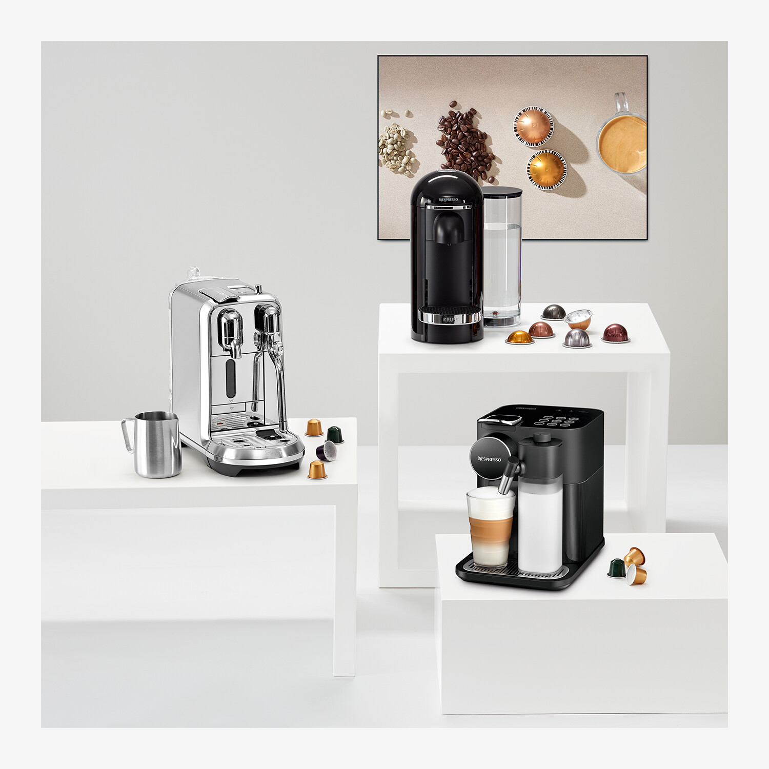 Nespresso Sage Creatista™ Plus SNE800BSS Macchina da caffè a capsule ...