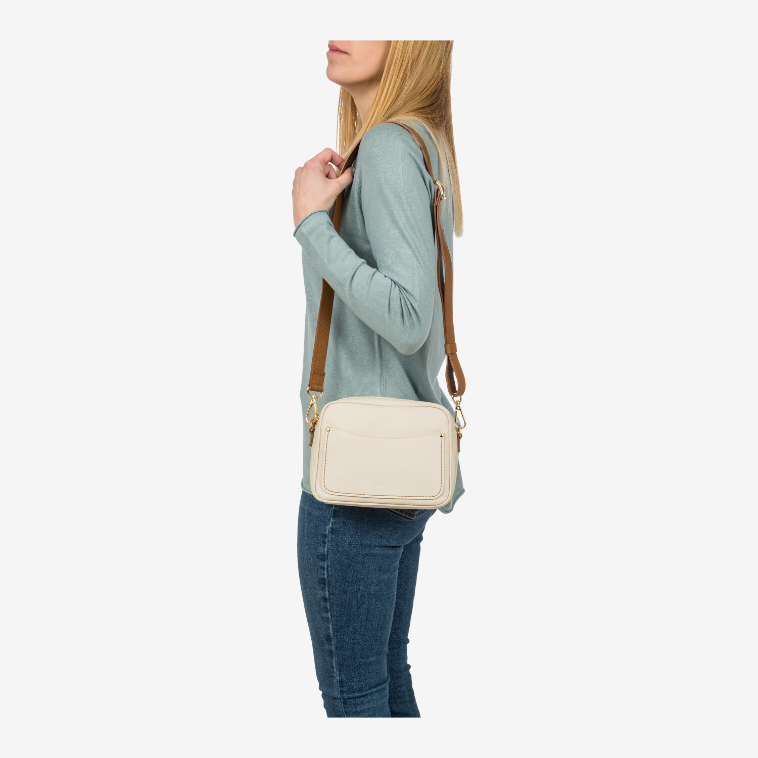 BRIC'S Gondola Magnolia Crossbody Bag, Cream - Worldshop