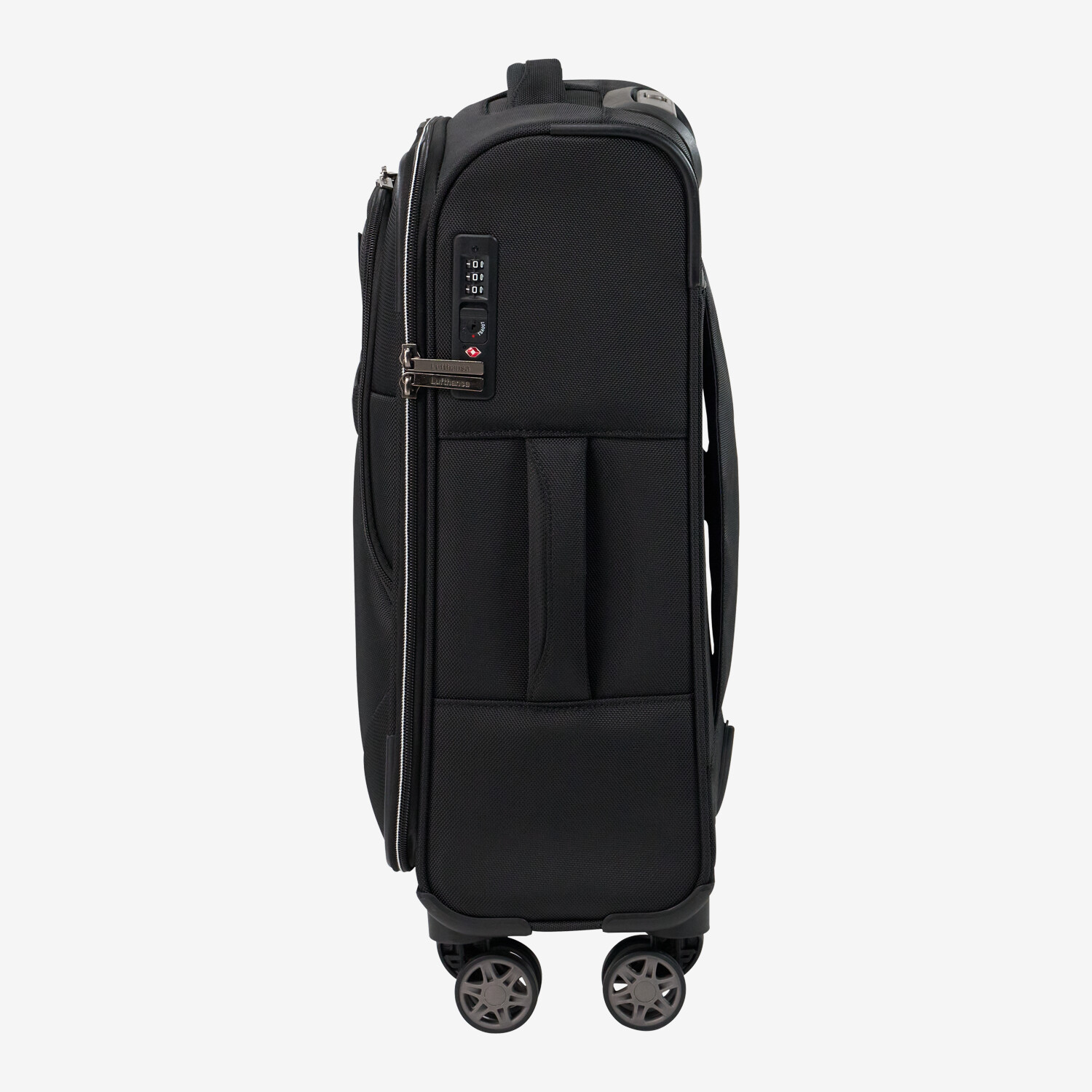 Lufthansa Flight Collection 5.0 Cabin Trolley, 4-Wheel, Black - Worldshop