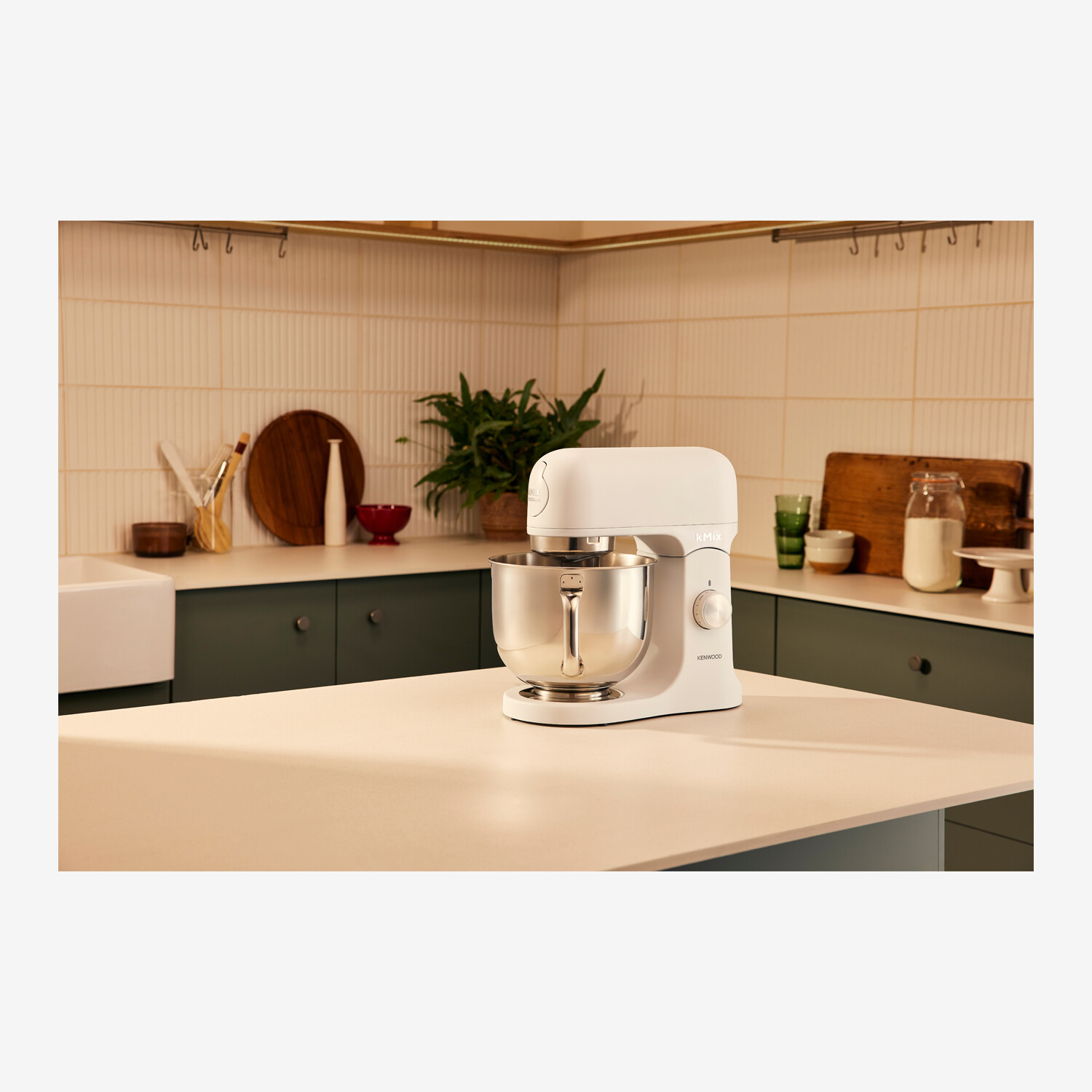 Kenwood kMix KMX751ARD Stand Mixer, White - Worldshop