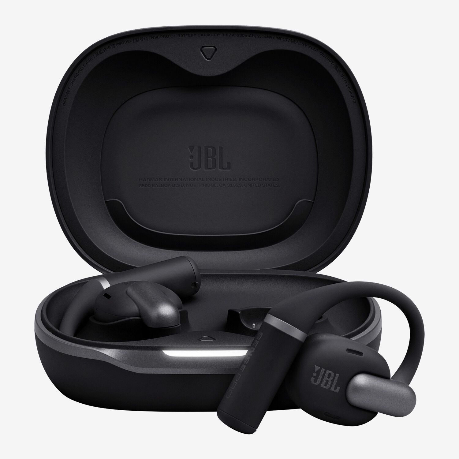 JBL Sense Pro Open-Ear Headphones, Black - Worldshop