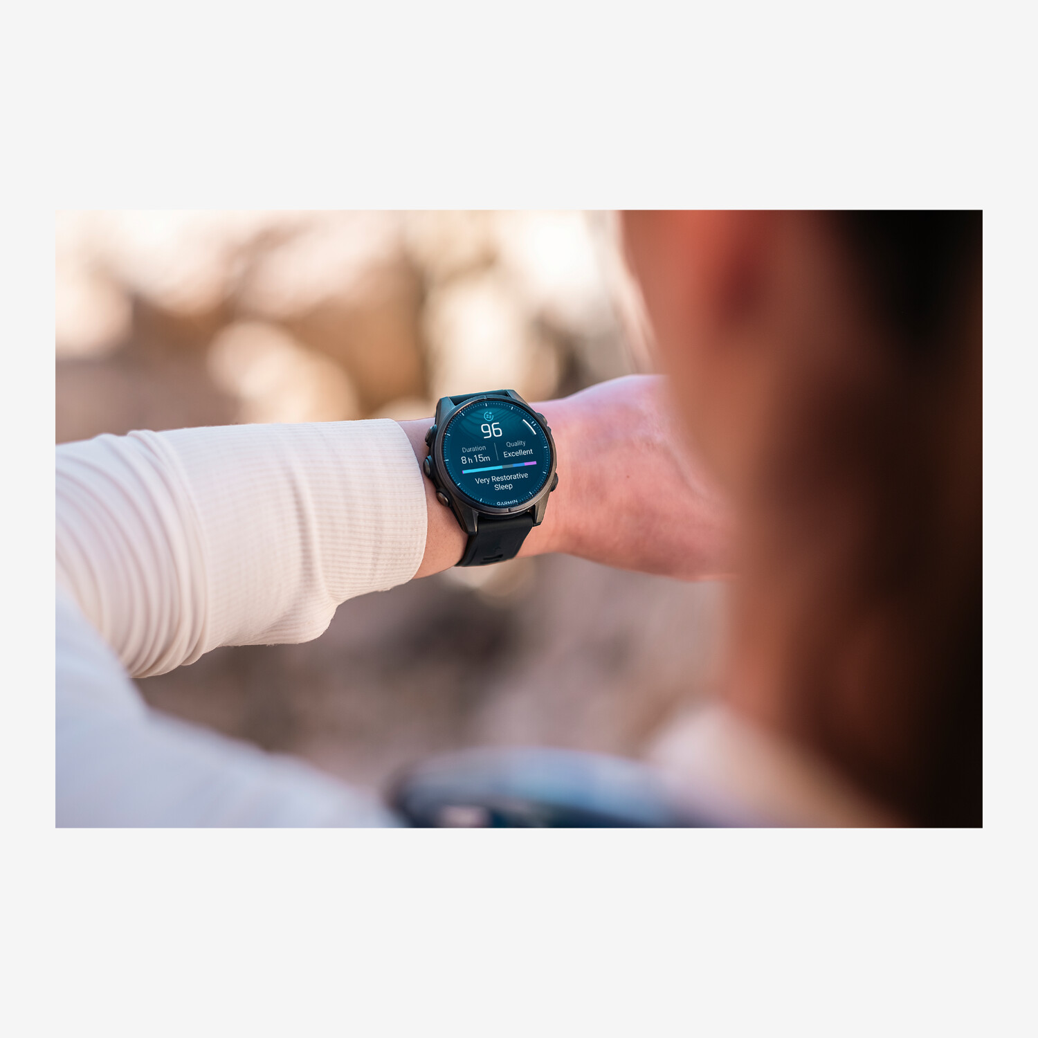 Garmin fēnix® 8 Smartwatch GPS multisport, nero / grigio carbonio - Worldshop