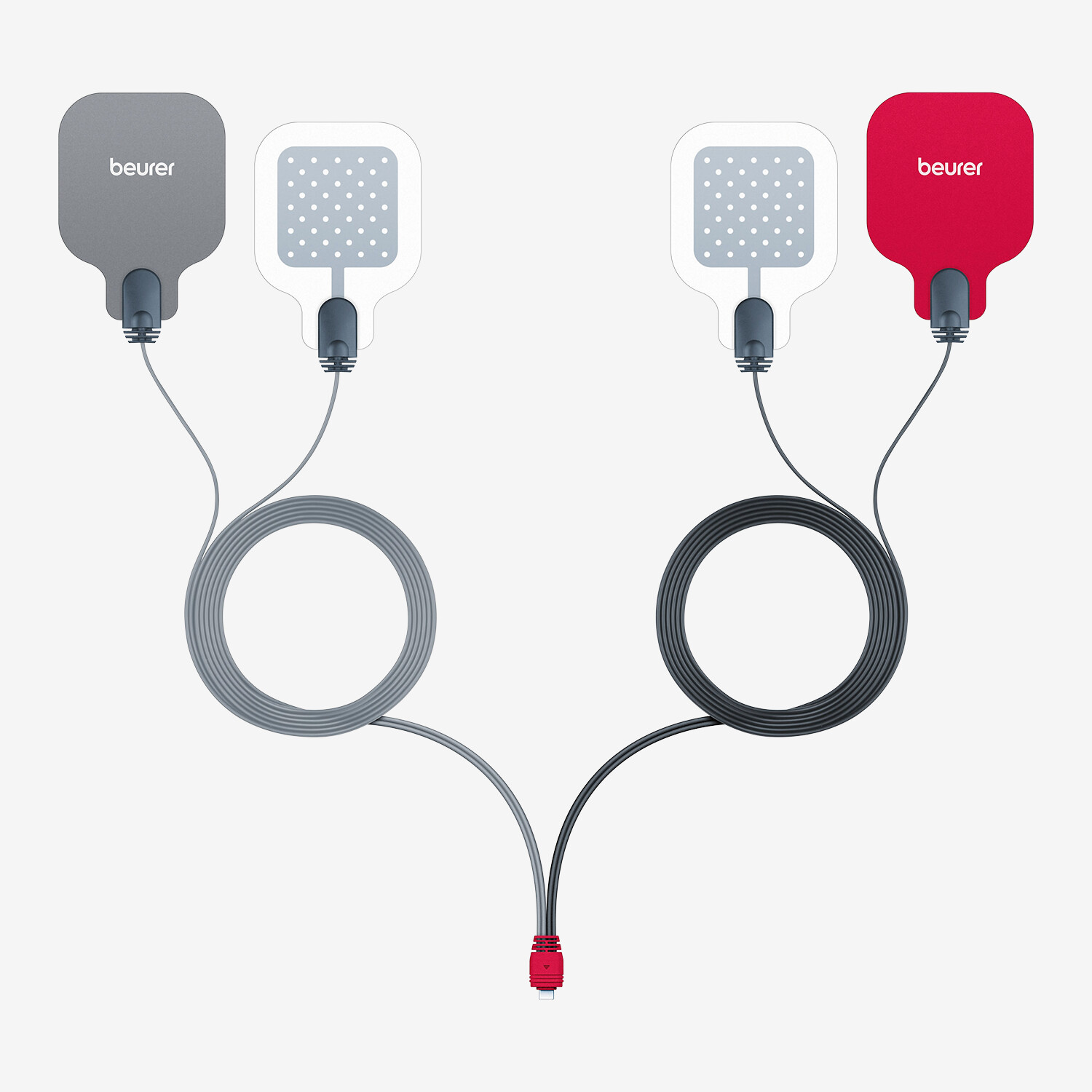 Beurer EM 59 Heat TENS/EMS Device, Black/Red - Worldshop