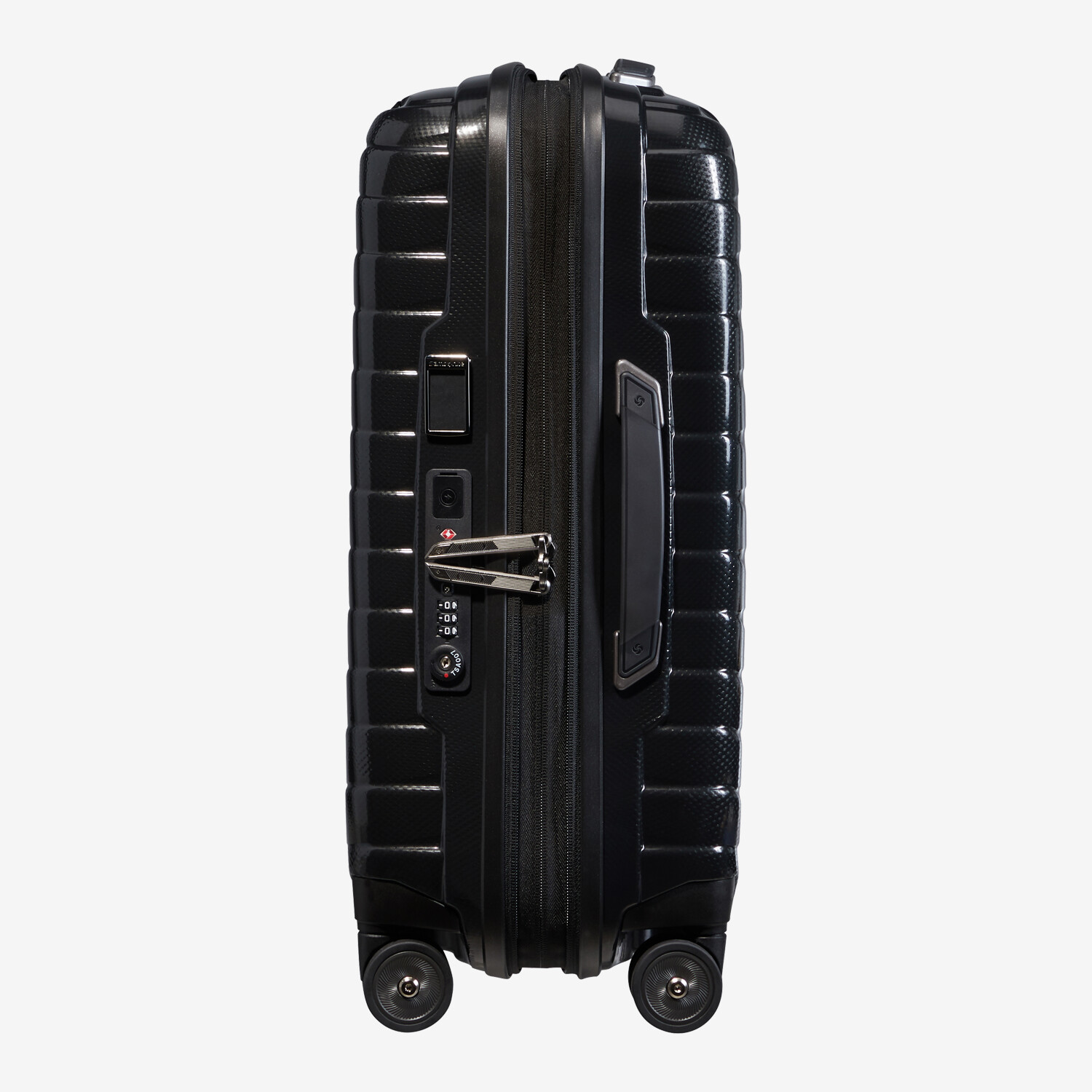 Samsonite Proxis Spinner 55 Bordtrolley (erweiterbar), Schwarz - Worldshop