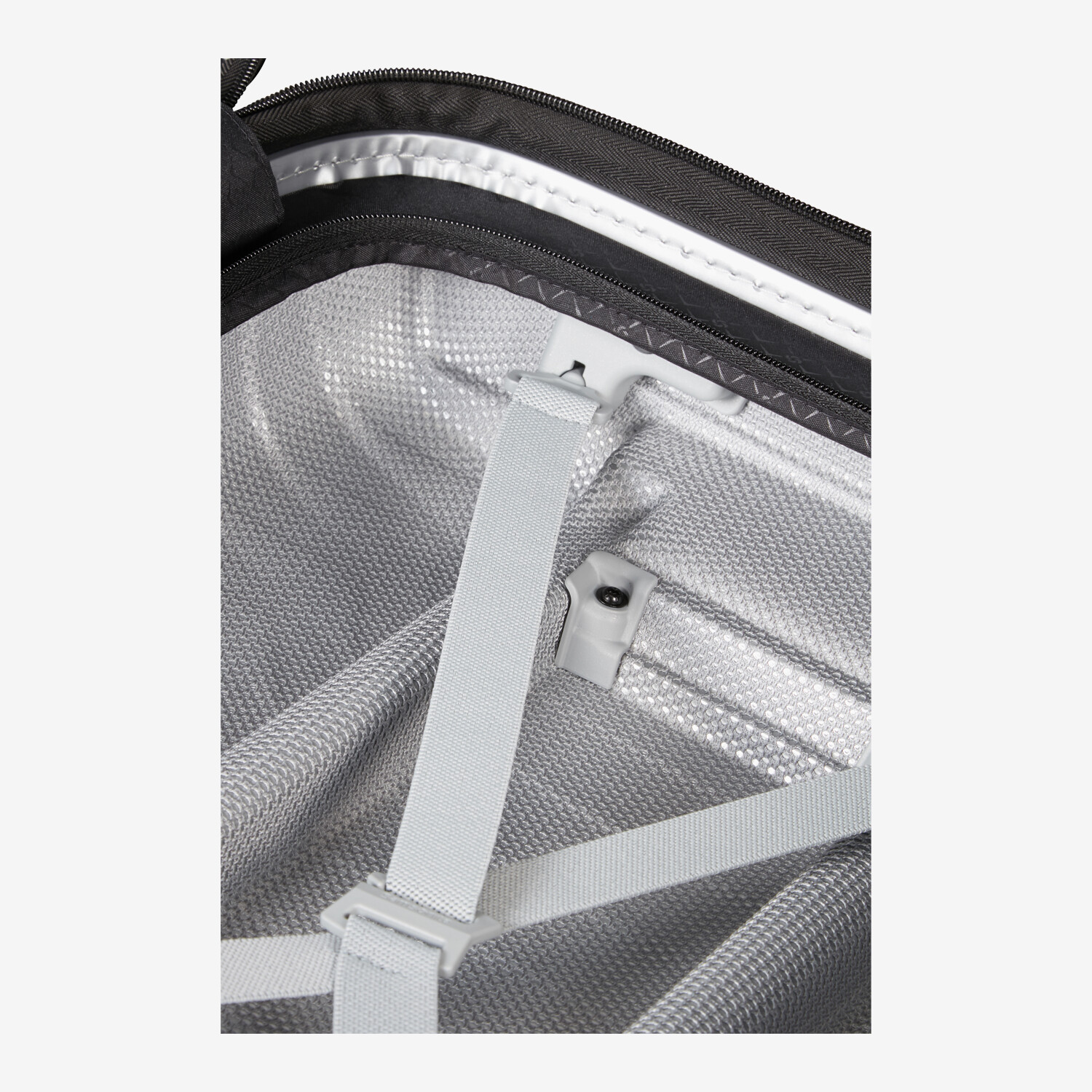 Samsonite Proxis Spinner 55 Cabin Trolley (Expandable), Silver - Worldshop