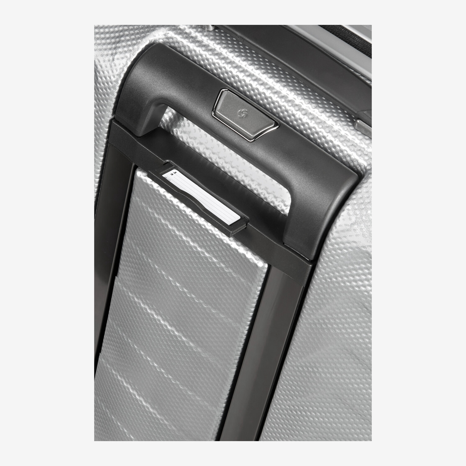 Samsonite Proxis Spinner 55 Cabin Trolley (Expandable), Silver - Worldshop