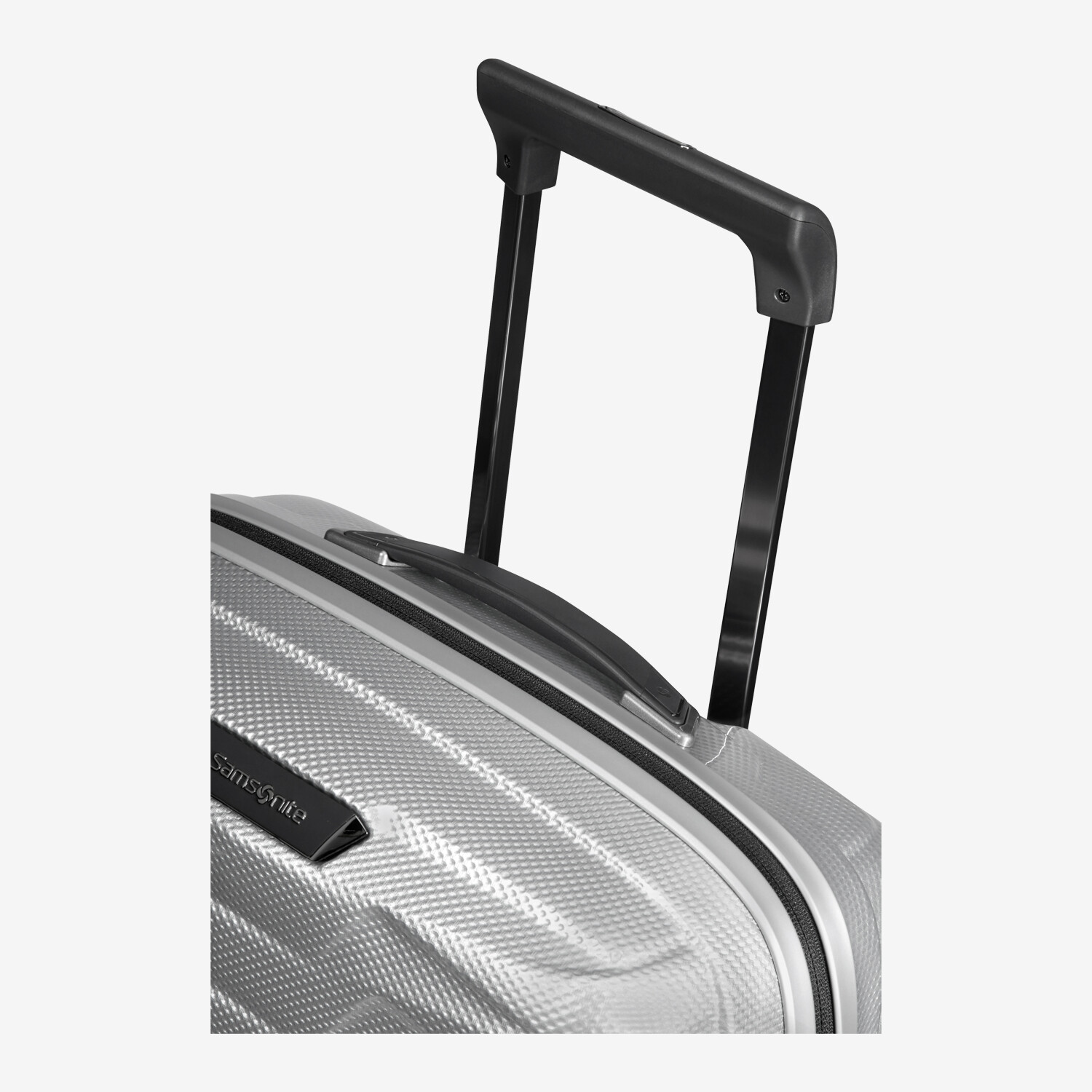 Samsonite Proxis Spinner 55 Cabin Trolley (Expandable), Silver - Worldshop