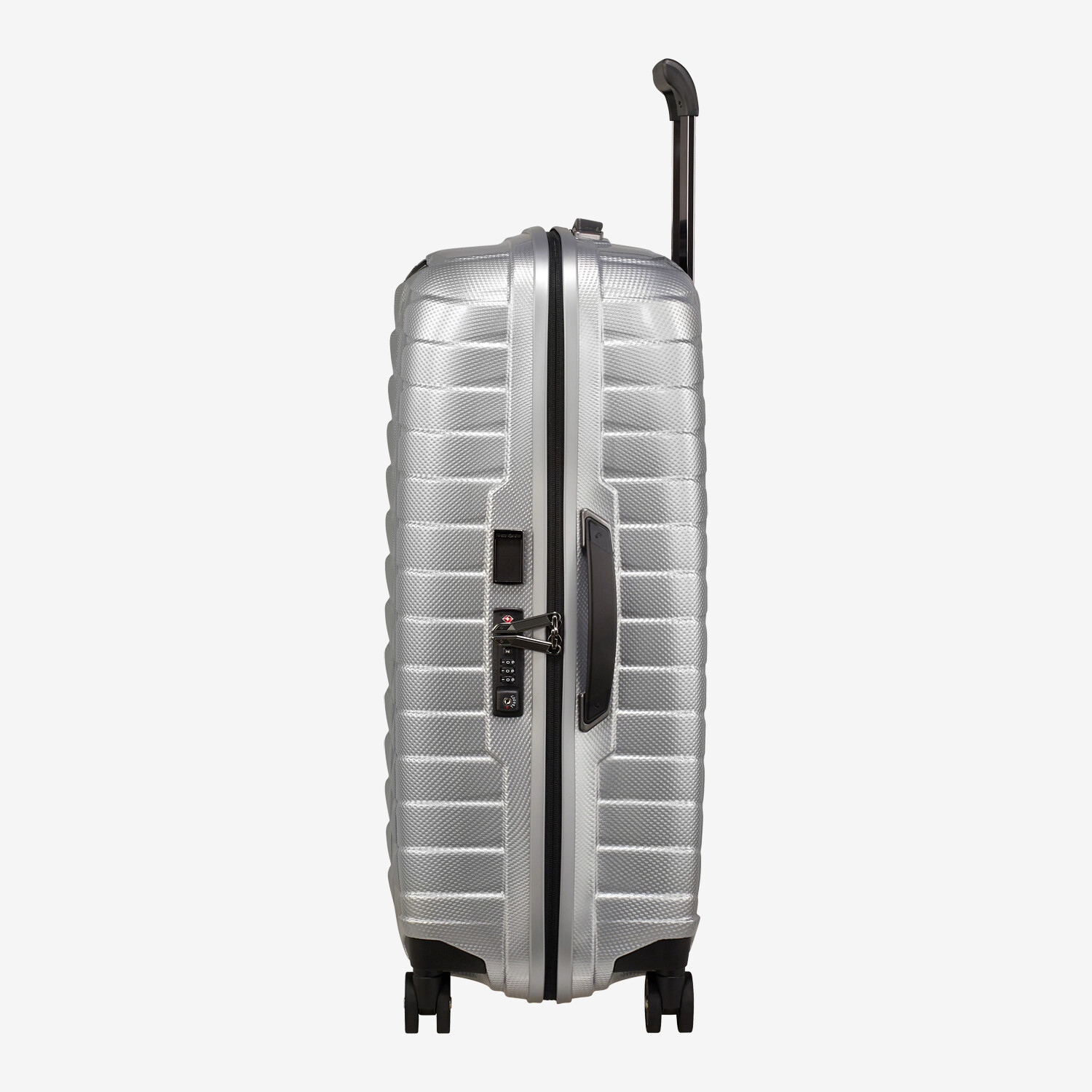 Samsonite Proxis Spinner 69 Trolley, Silberfarben - Worldshop