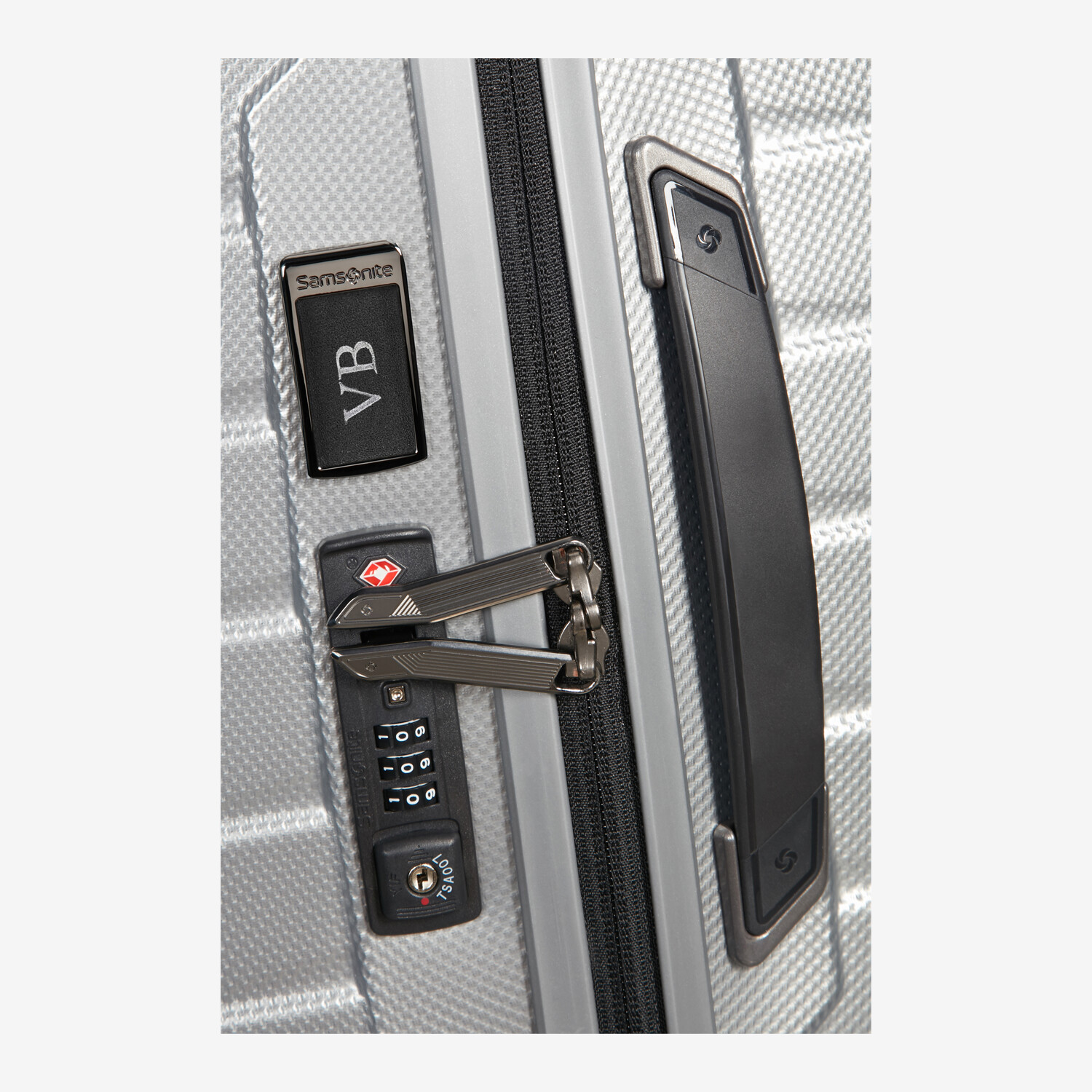 Samsonite Proxis Spinner 75 Trolley, Silver - Worldshop