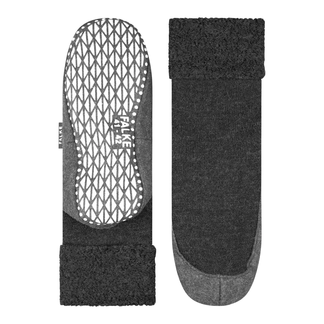 FALKE Cosyshoe Slippers, Anthracite Mel. - Worldshop