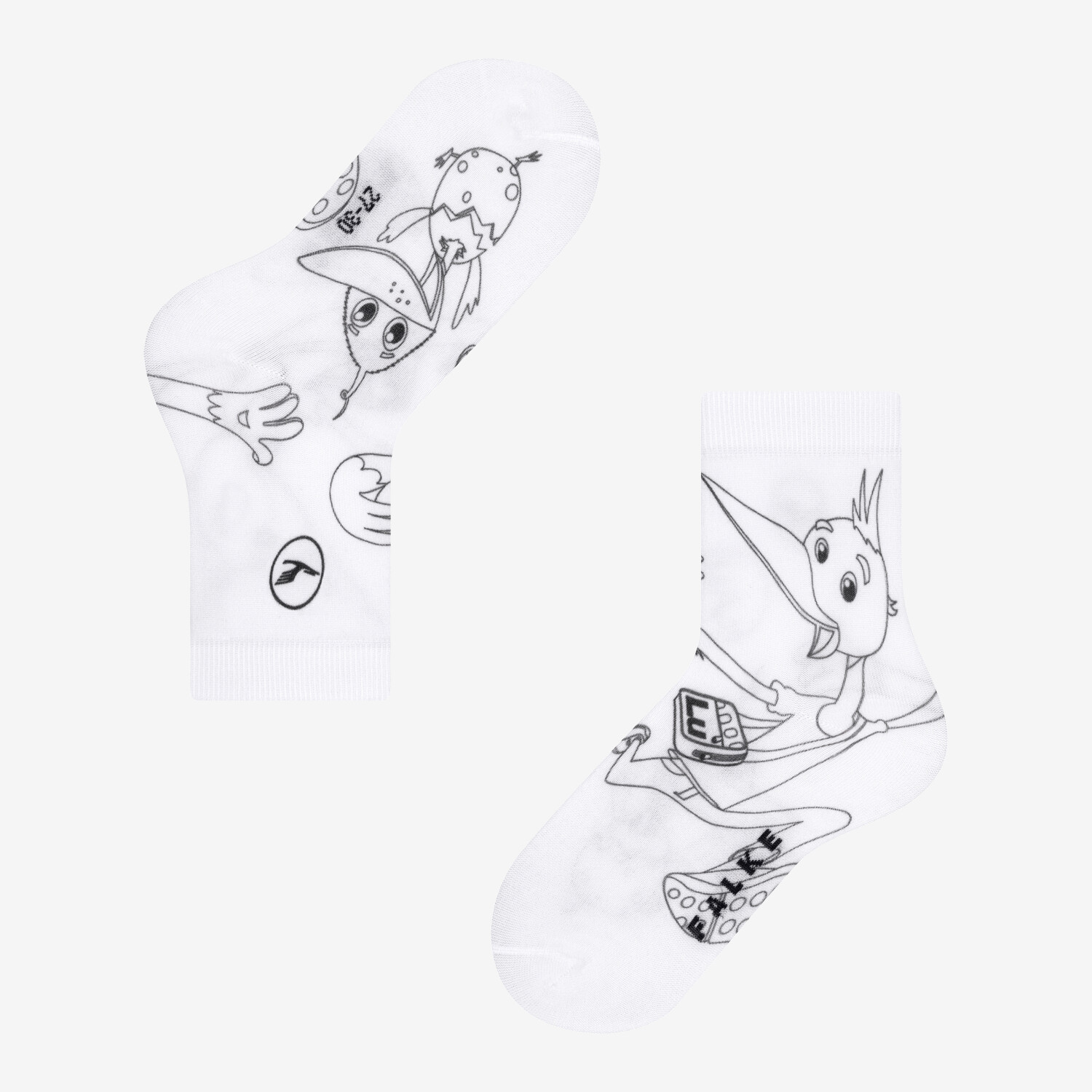 FALKE Paint your own socks "Lu & Cosmo" Children's Socks, Painting Set ...