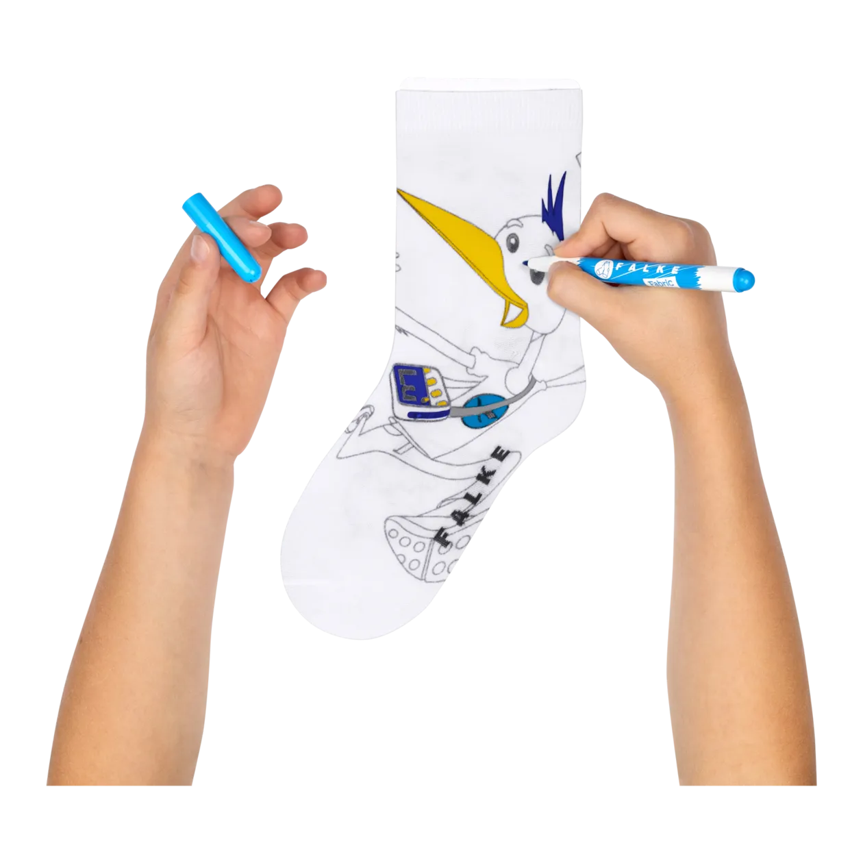 FALKE Paint your own socks "Lu & Cosmo" Children's Socks, Painting Set ...