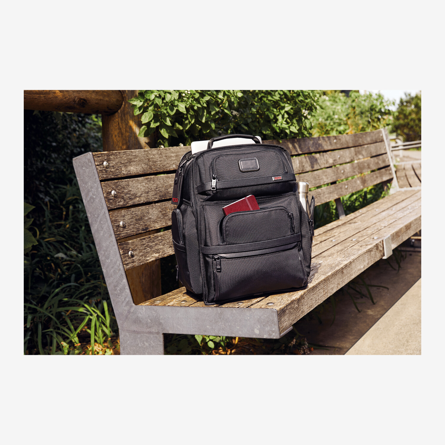 TUMI Alpha Brief Pack Backpack, Black - Worldshop