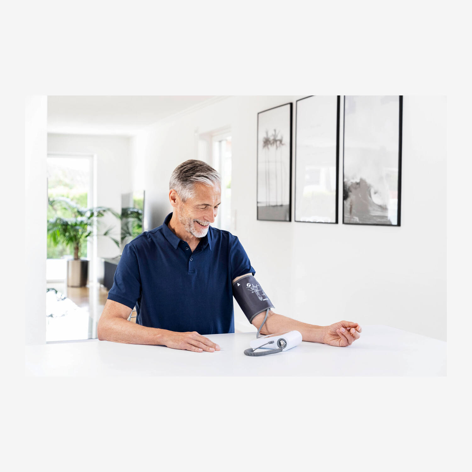 Beurer BM 96 Upper Arm Blood Pressure Monitor, White - Worldshop