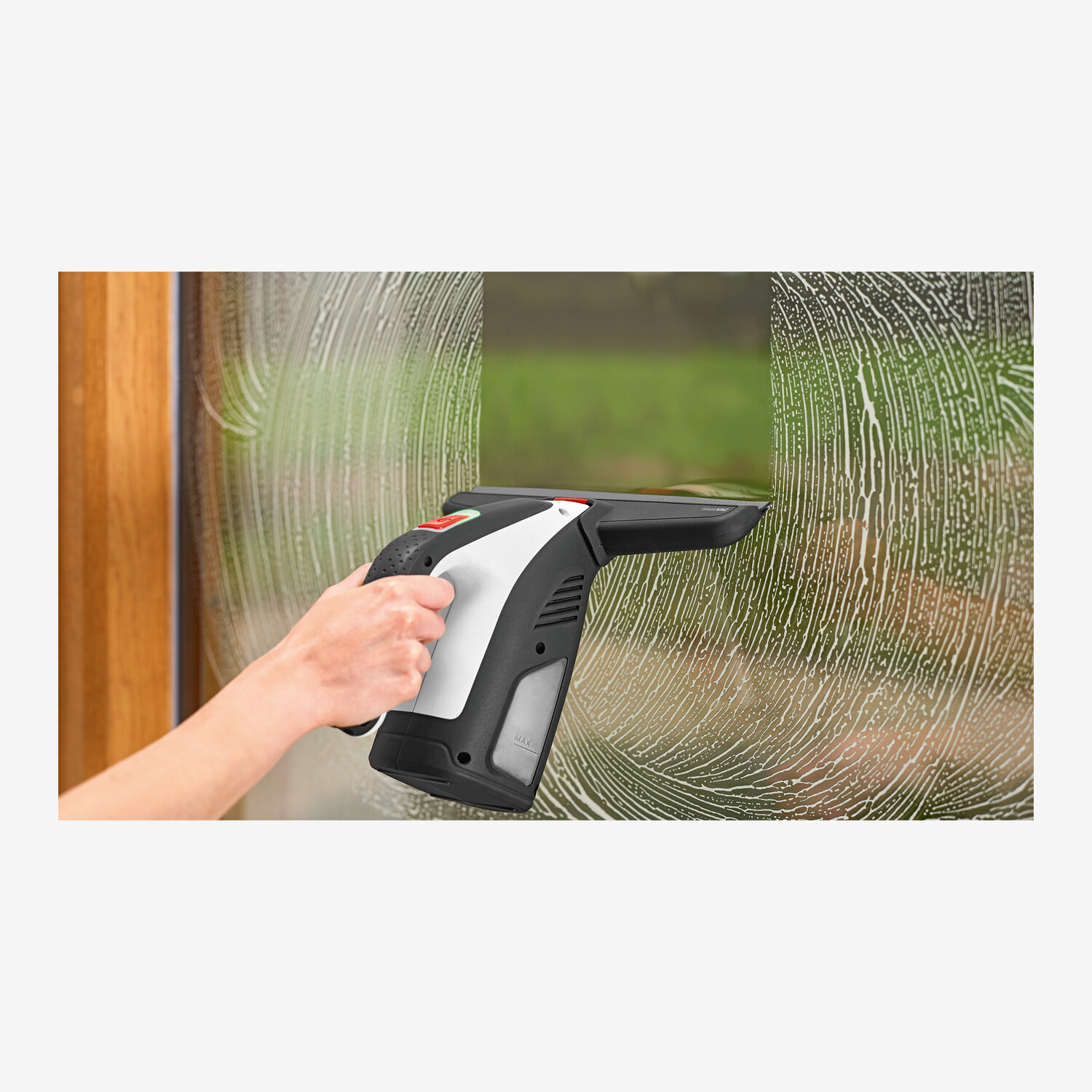 Bosch GlassVAC Solo Plus Window Vacuum, White - Worldshop