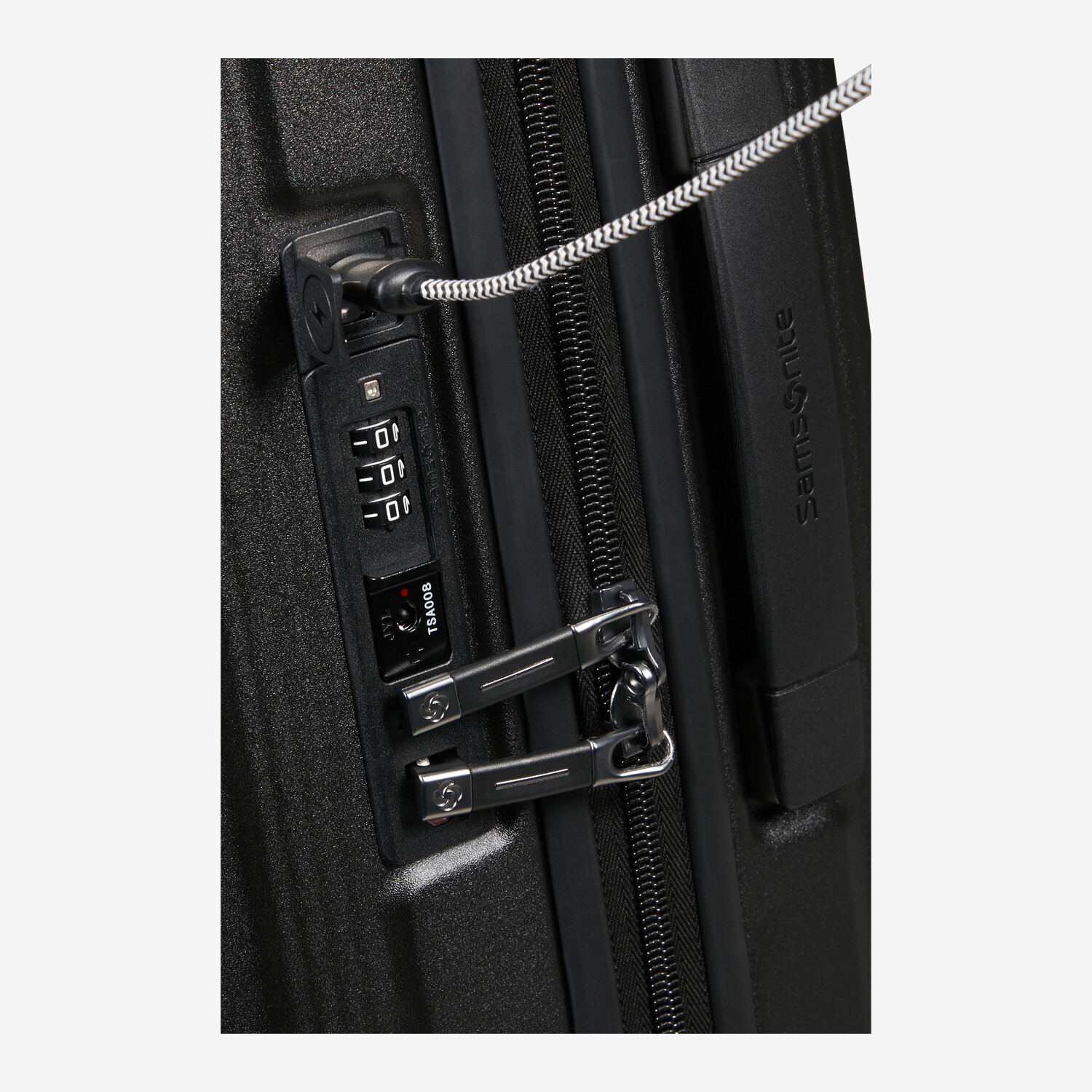 Samsonite Nuon Spinner 55/20 Cabin Trolley (Expandable), Matt Graphite ...