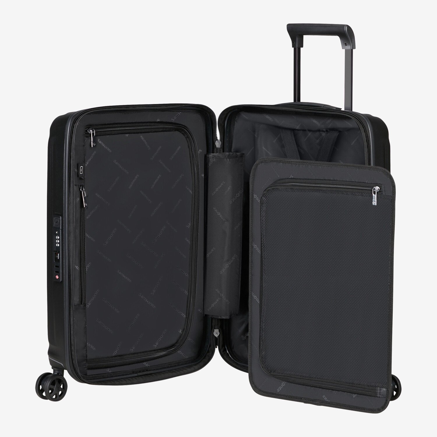 Samsonite Nuon Spinner 69/25 Cabin Trolley (Expandable), Matt Graphite ...