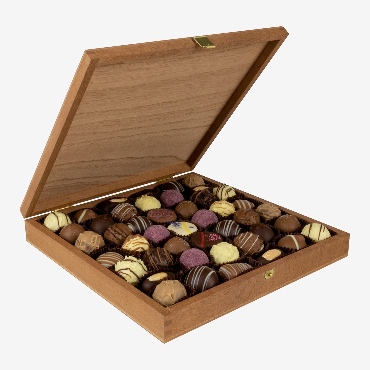 DreiMeister Exclusive Wooden Case “DreiMeister” Praline and Truffle ...