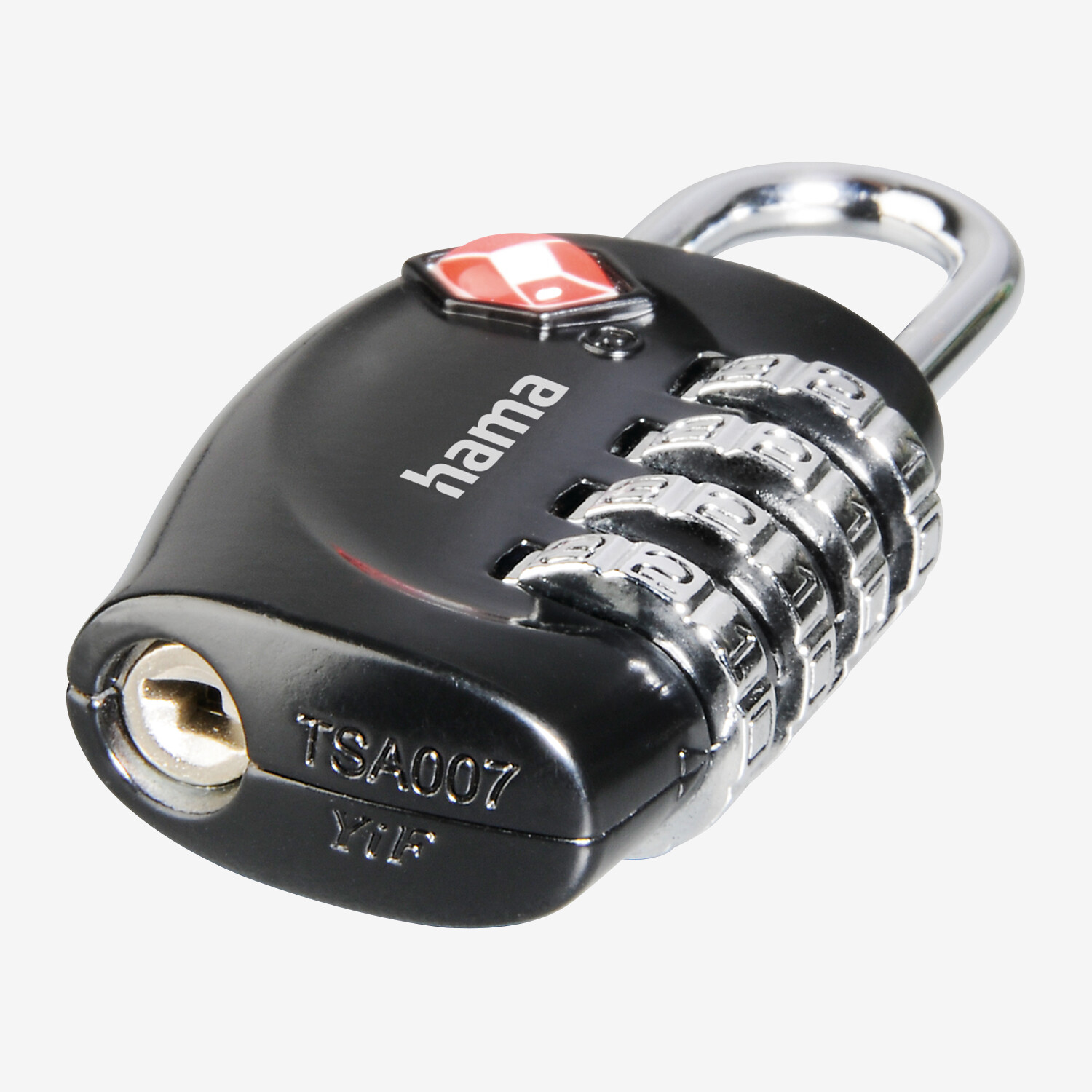 Hama TSA-Zahlenschloss, Schwarz - Worldshop