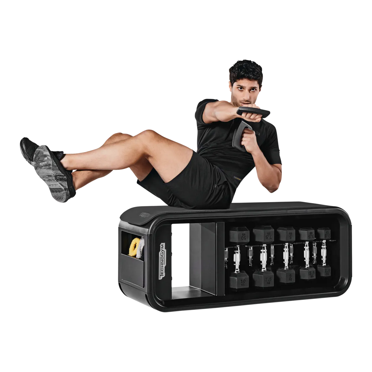 Technogym Bench All-In-One Training Bench, Black - Worldshop