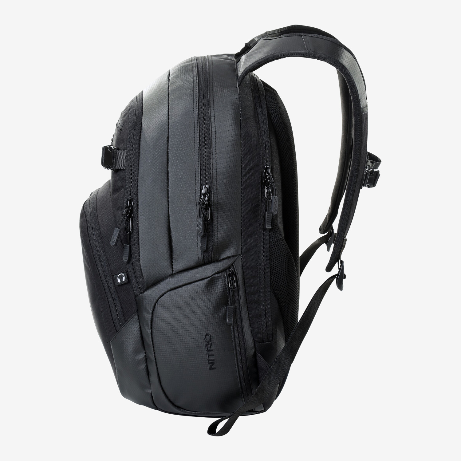 Nitro Chase Backpack, Tough Black - Worldshop