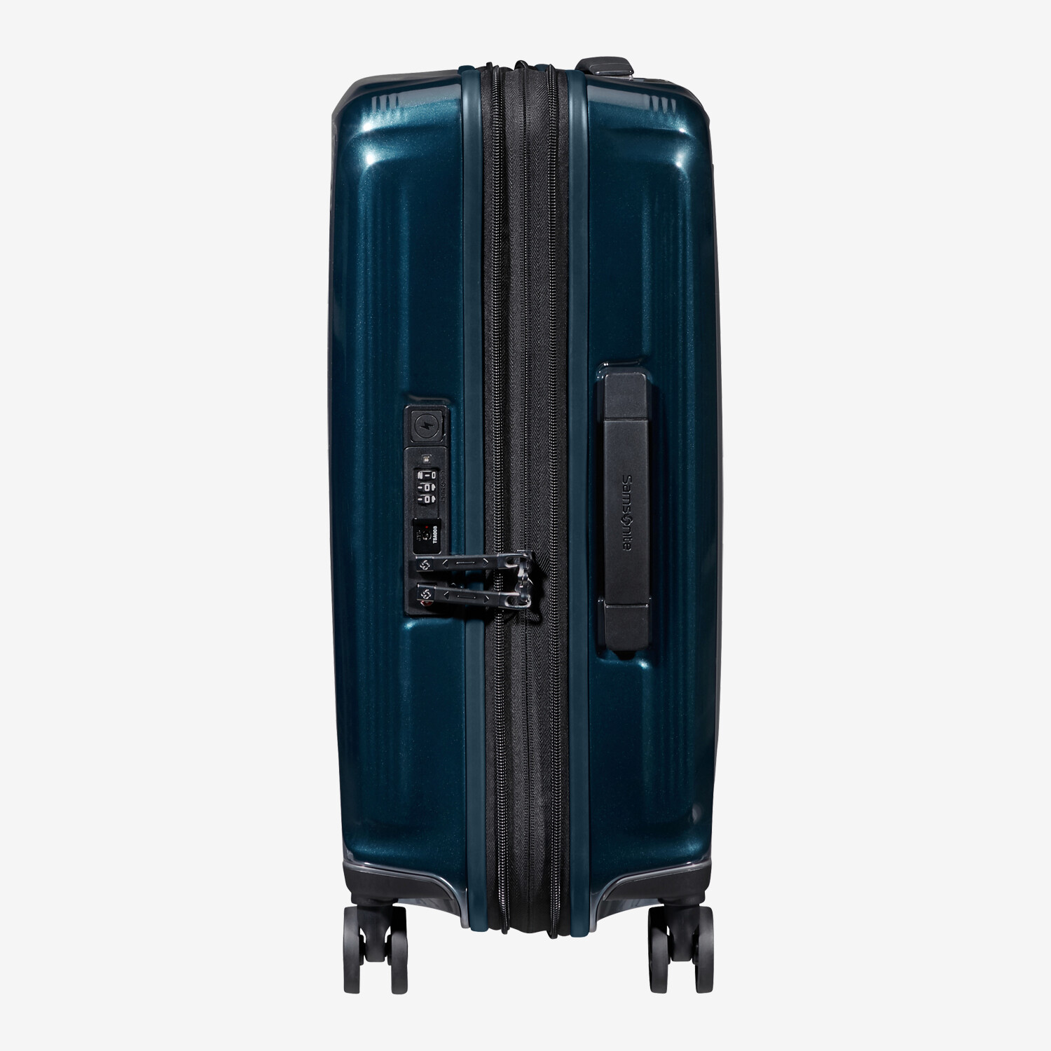 Samsonite Nuon Spinner 55/20 Cabin Trolley (Expandable), Dark Blue ...