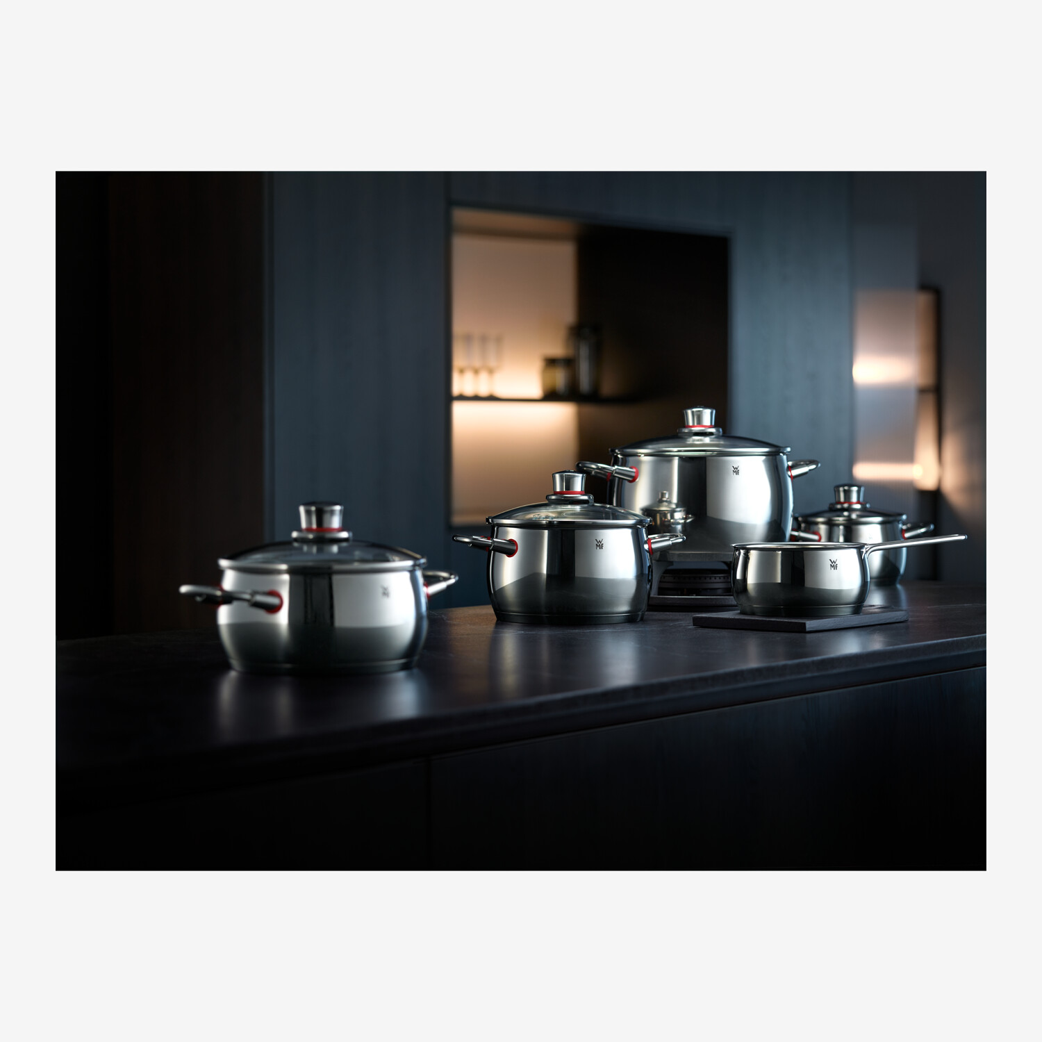 WMF Quality One Topf-Set, 5-tlg., Cromargan® - Worldshop