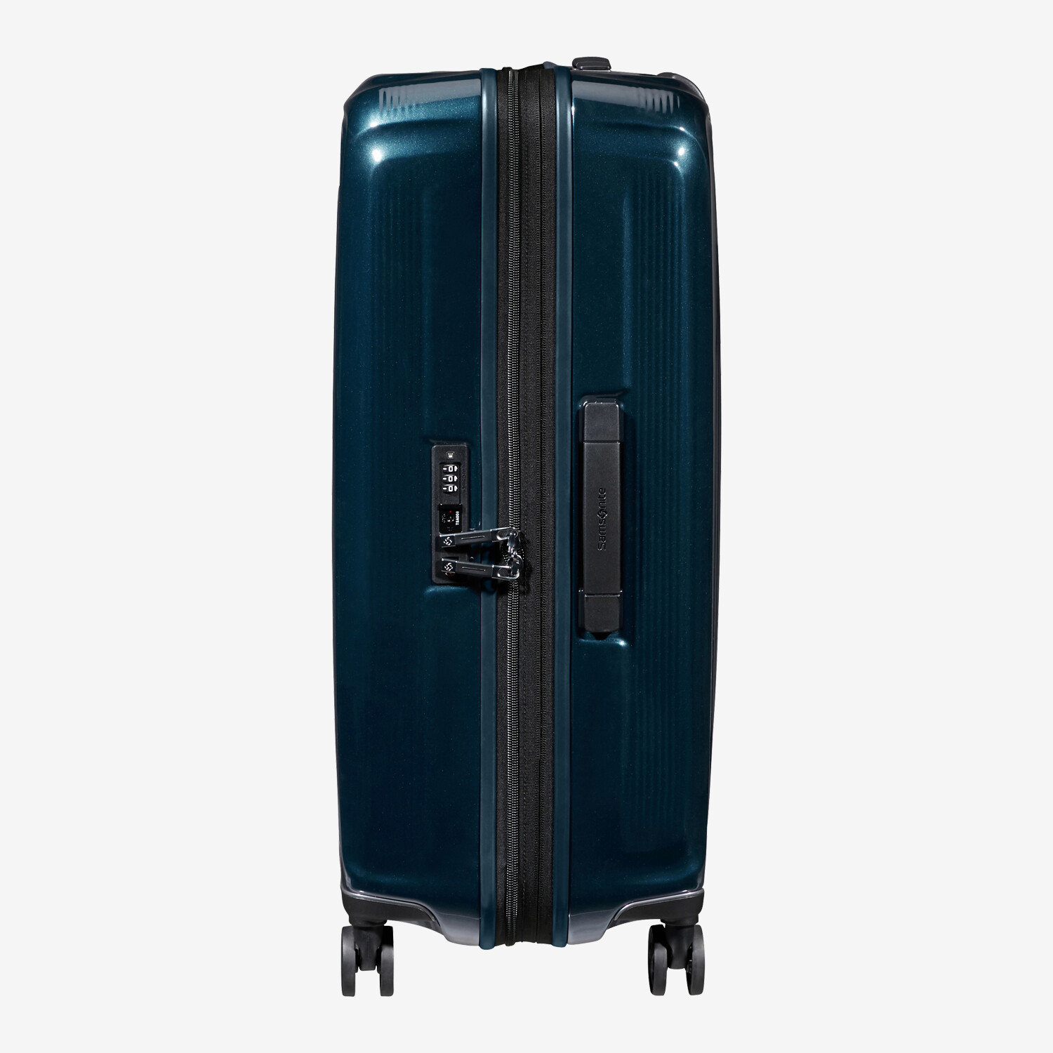 Samsonite Nuon Spinner 69/25 Cabin Trolley (Expandable), Dark Blue ...