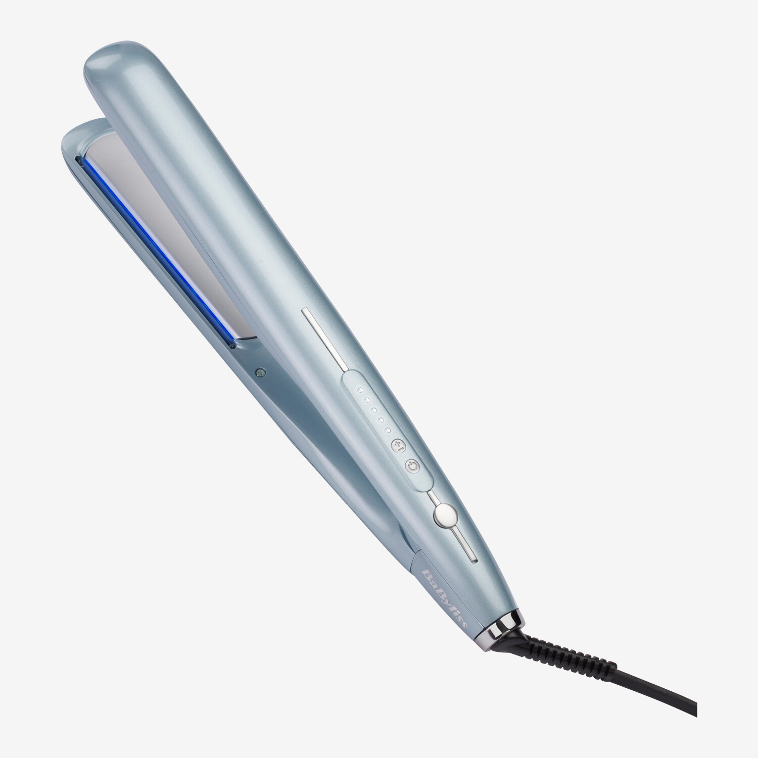 BaByliss Hydro Fusion Hair Straightener, Ice Blue - Worldshop