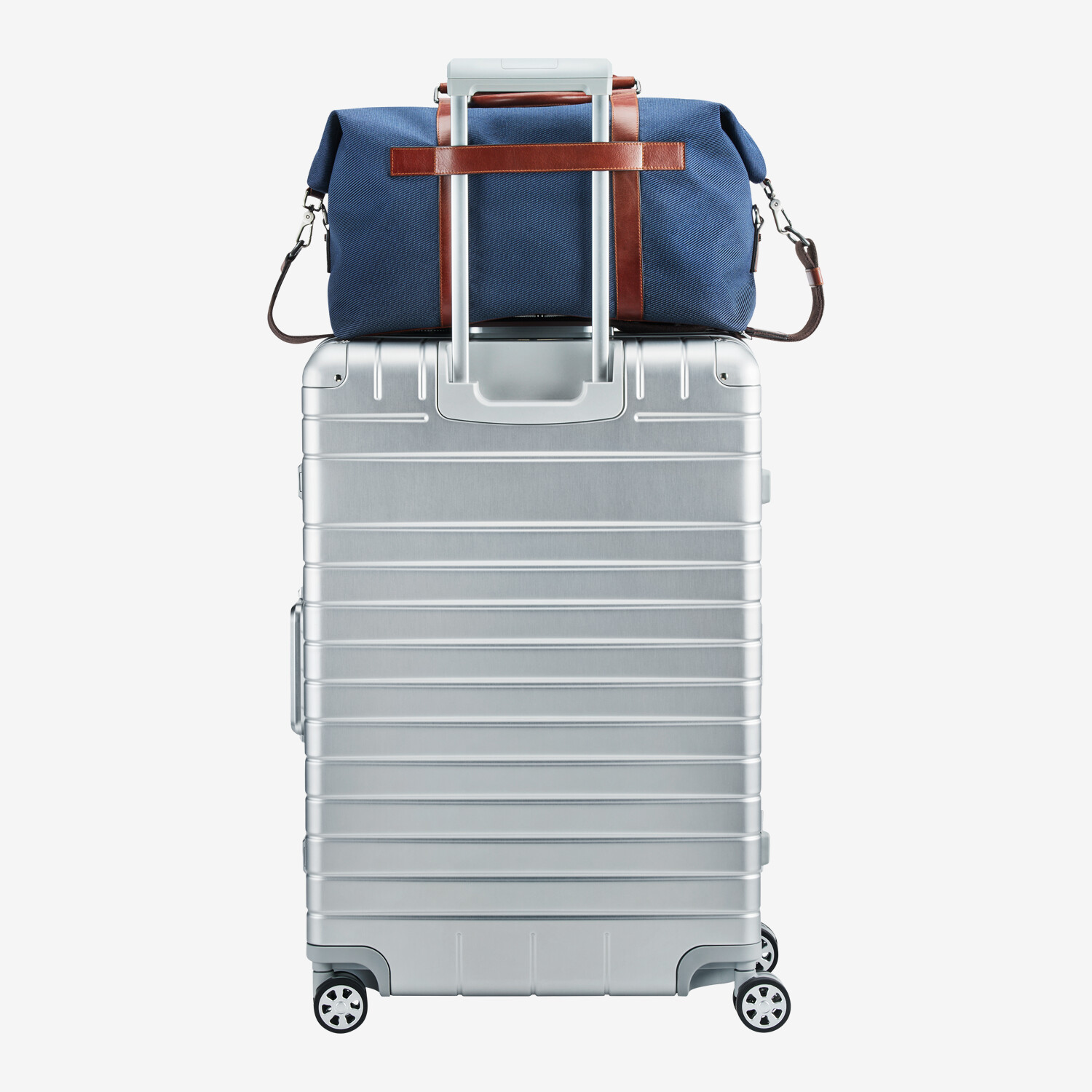 Lufthansa Upcycling Collection Weekender Travel Bag, Dark Blue - Worldshop