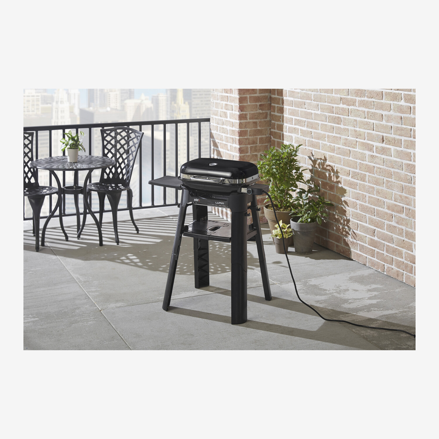 Weber® Lumin Compact Electric Barbecue, Black - Worldshop Weber® Lumin Compact Electric Barbecue, Black - Worldshop