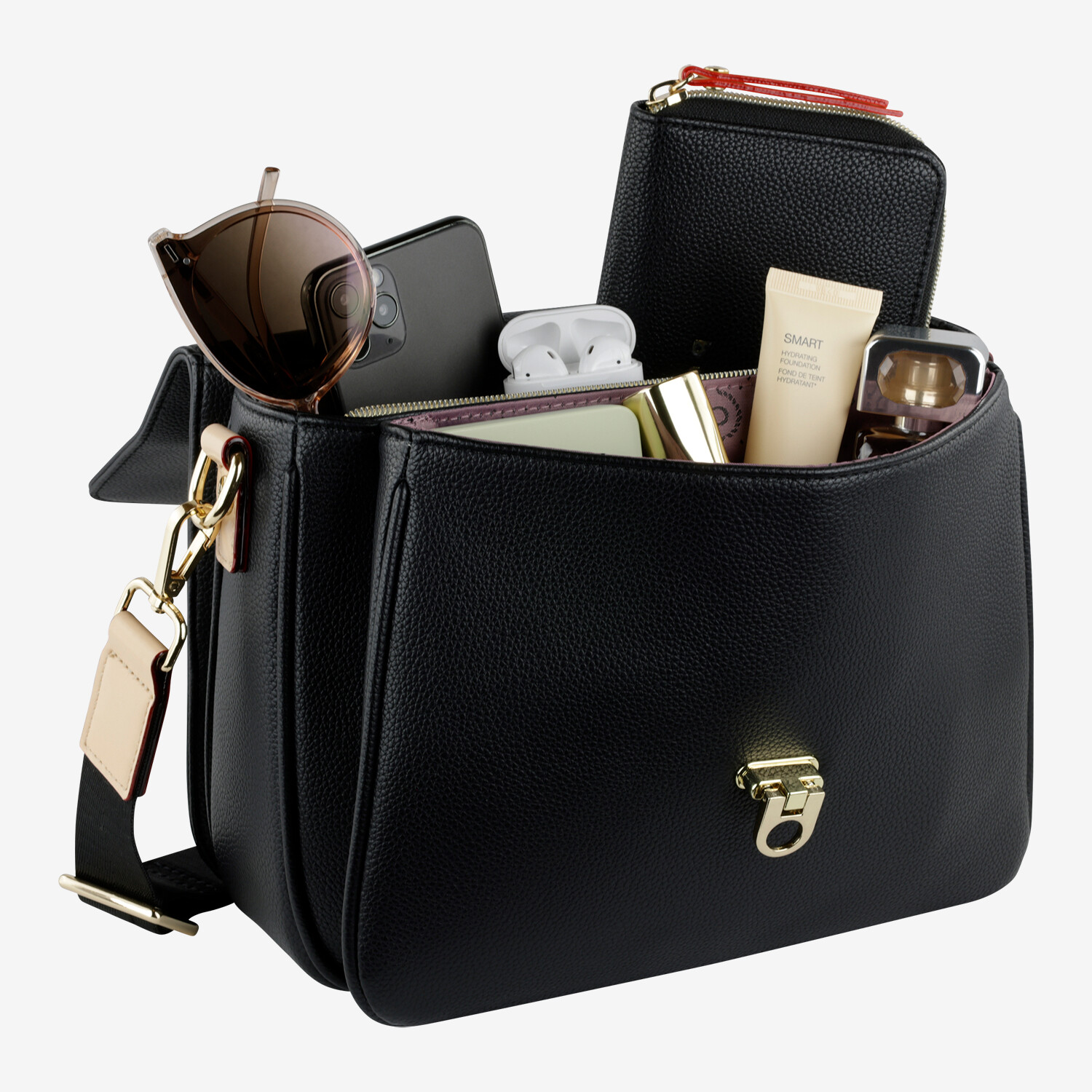 bugatti Ella Classic Handbag, Black - Worldshop