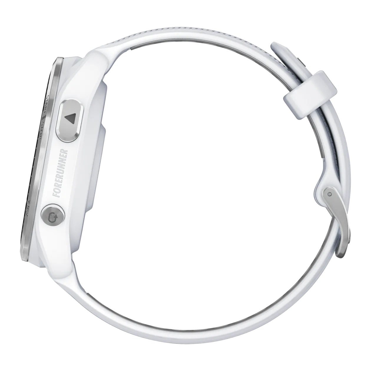 Garmin Forerunner® 965 Titan GPS-Lauf- und Triathlonuhr, Steinweiß ...