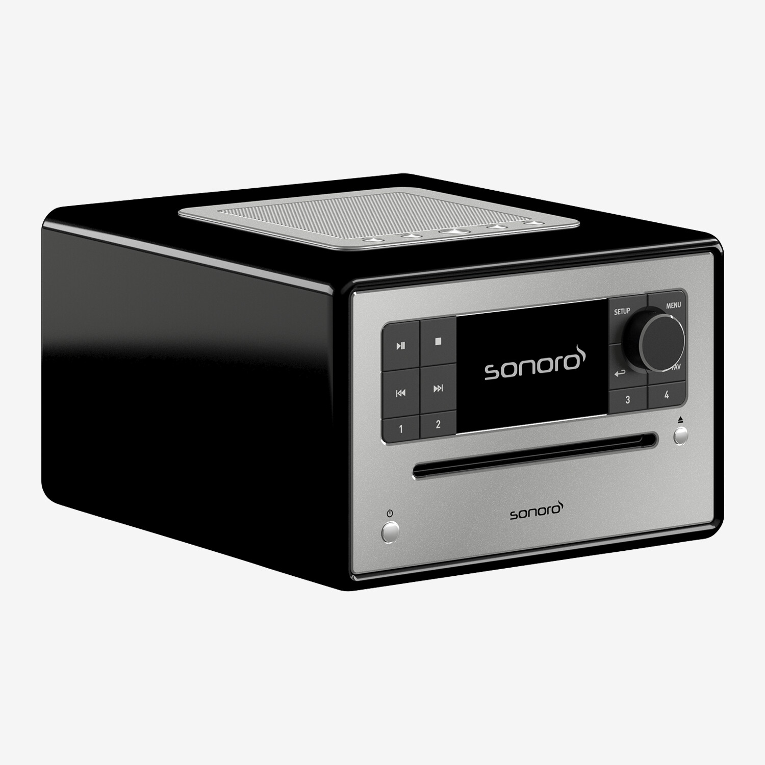 sonoro ELITE Internetradio mit CD-Player, Schwarz - Worldshop