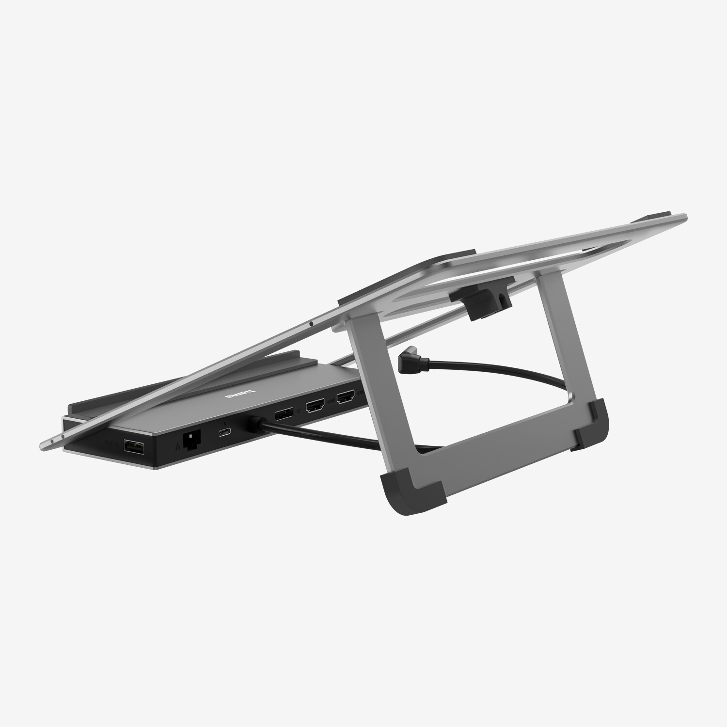 Hama Connect2Office Stand USB-C Docking Station / Laptop Stand, 12 ...