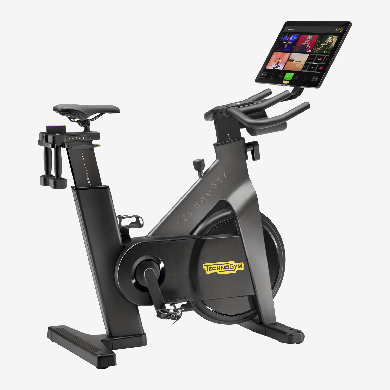 Technogym Bike Ergometer, Black - Worldshop