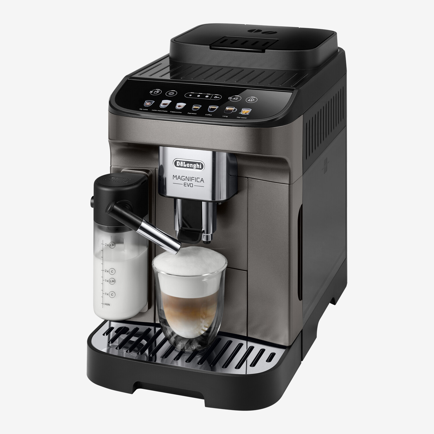 De'Longhi Magnifica Evo ECAM 290.81.TB Automatic Coffee Machine, Black ...
