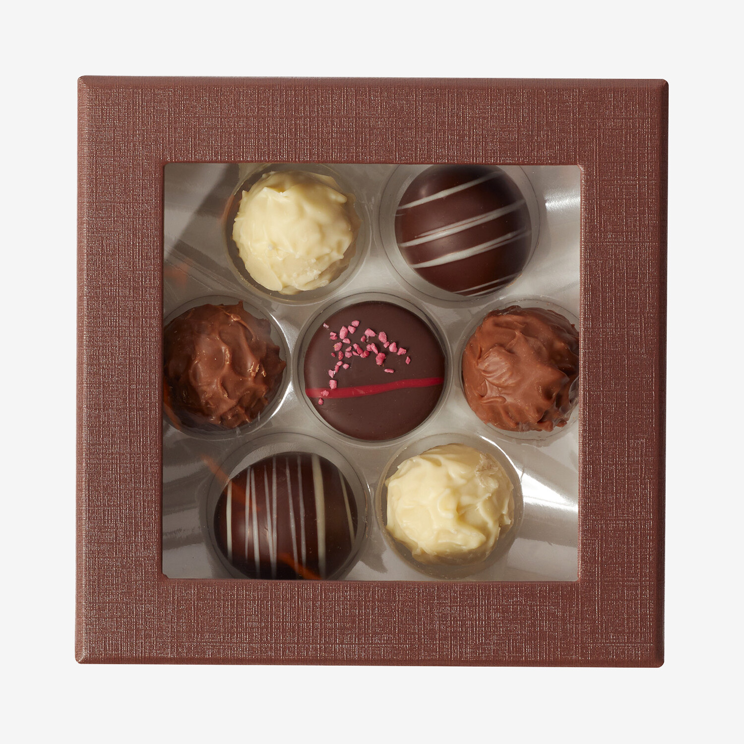 DreiMeister Triple-layer Box with Alcohol-free Truffle Selection ...