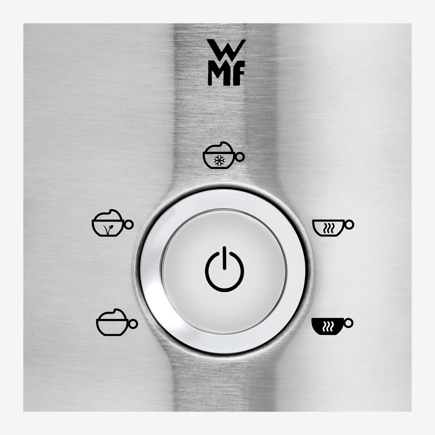 WMF Lono Glas-Milchaufschäumer, Edelstahl Matt - Worldshop