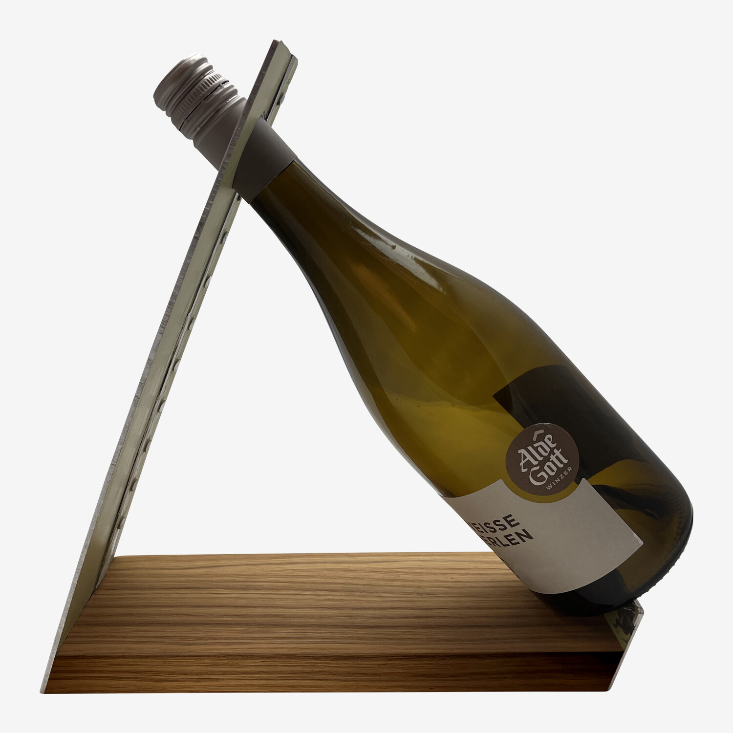 Lufthansa Upcycling Collection A320-211 D-AIPZ Wine Rack, White/Oak ...