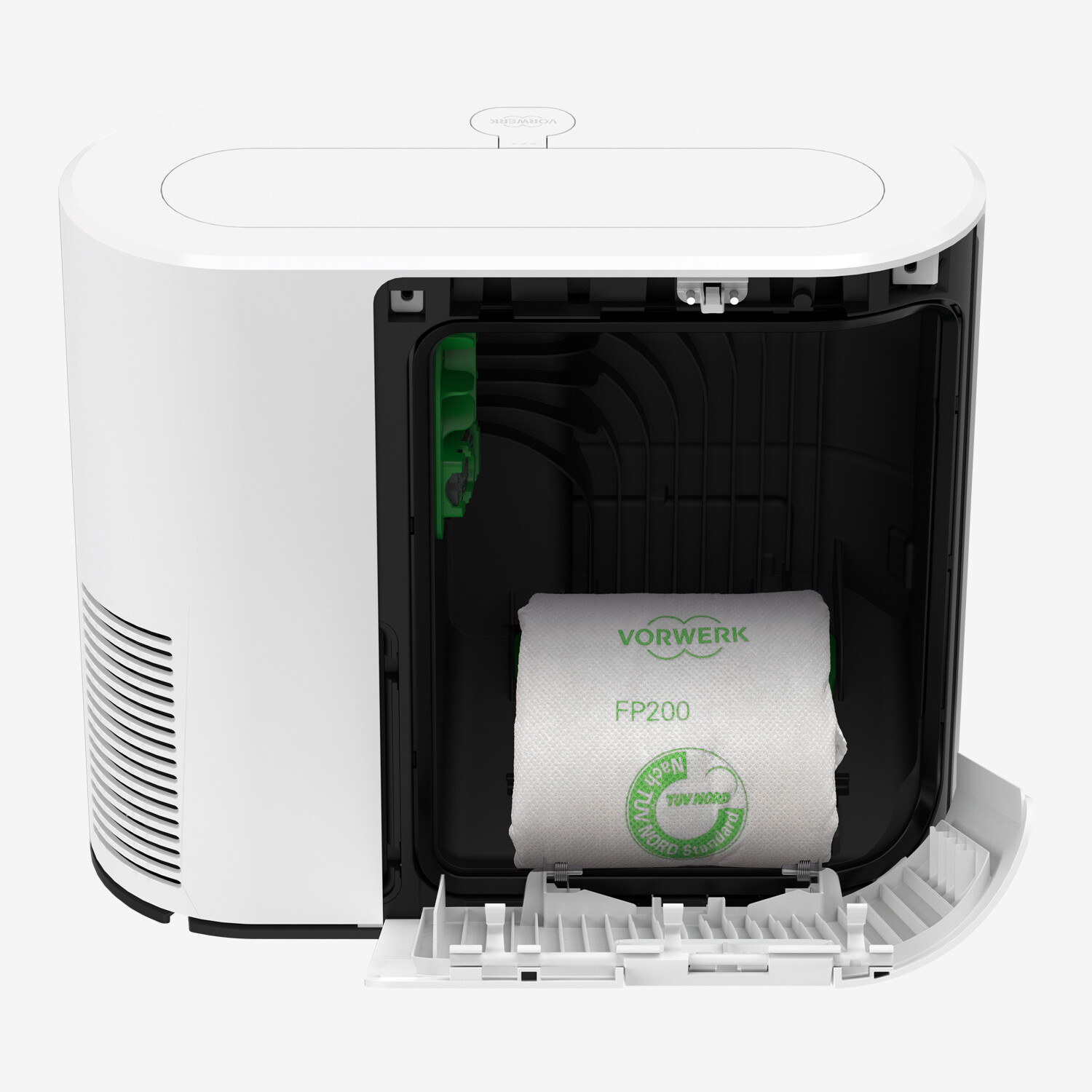 Vorwerk Kobold VR7 Vacuum Robot with RB7 Service Station, White/Black ...