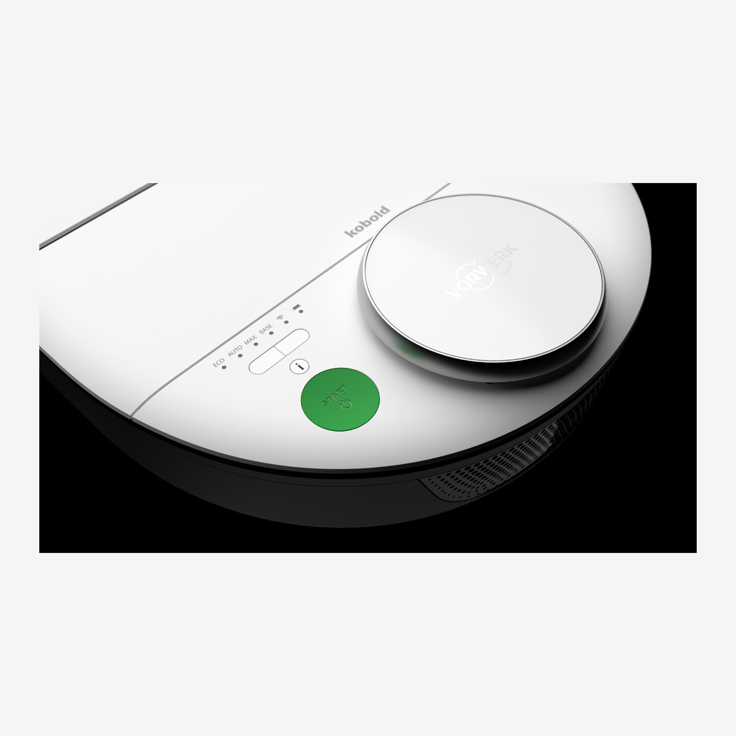 Vorwerk Kobold VR7 Vacuum Robot with RB7 Service Station, White/Black ...