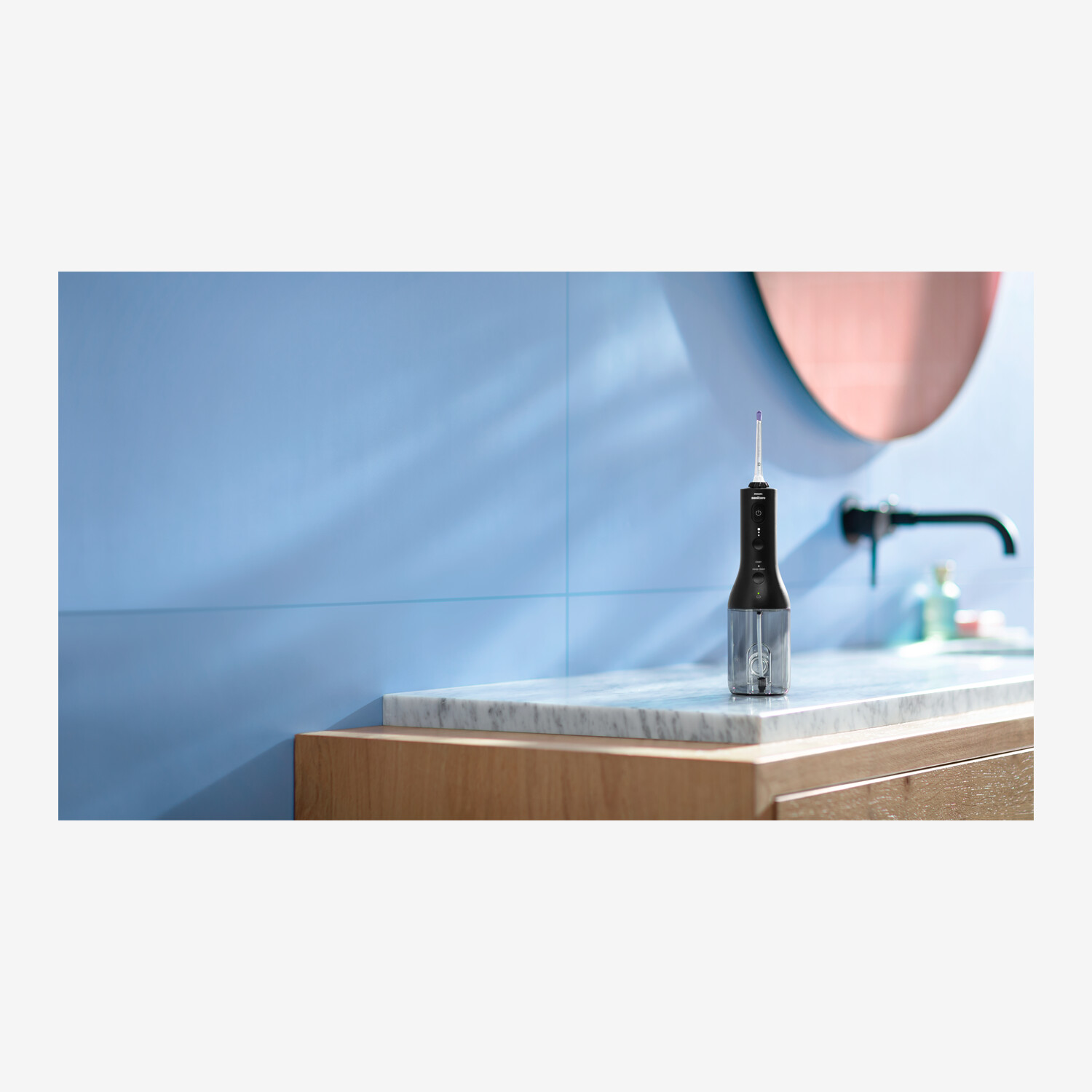 Philips Sonicare Power Flosser 3000 Cordless Water Flosser, Black ...